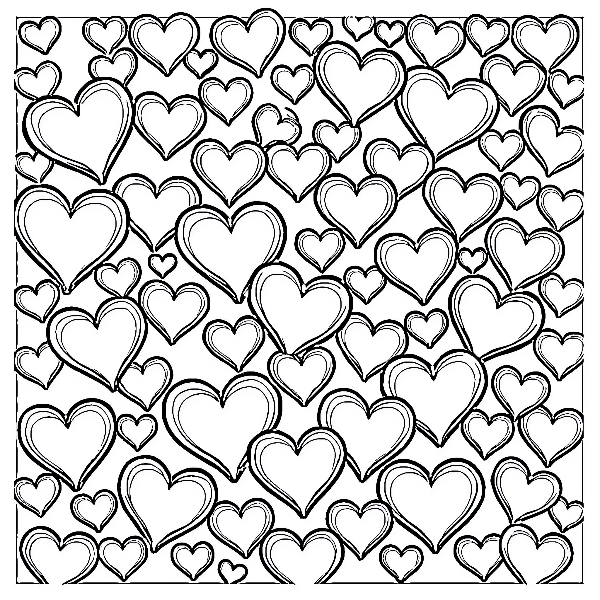 Best Heart Coloring Pages (Free Printable PDF)