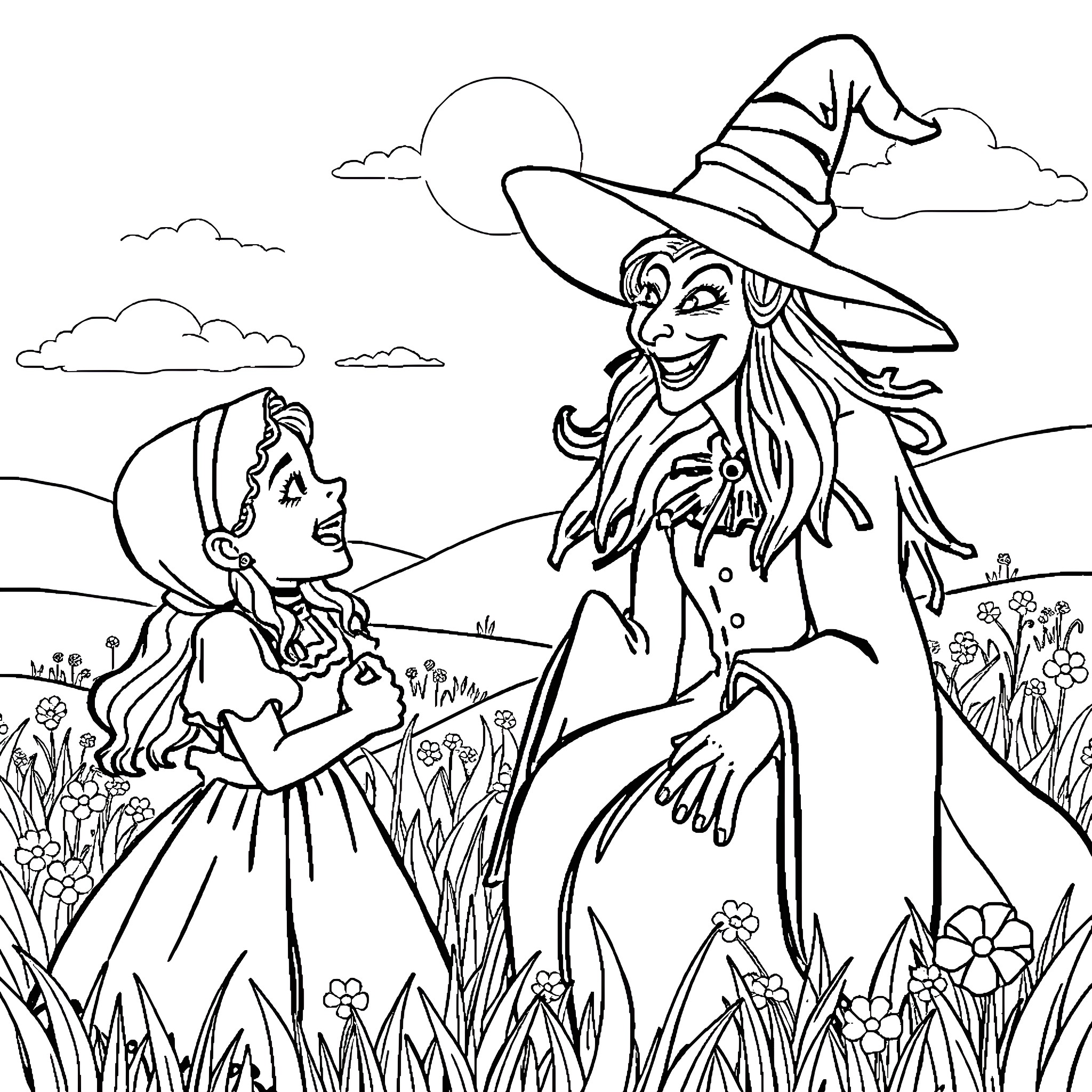 Best Witch Coloring Pages (Free Printable PDF)