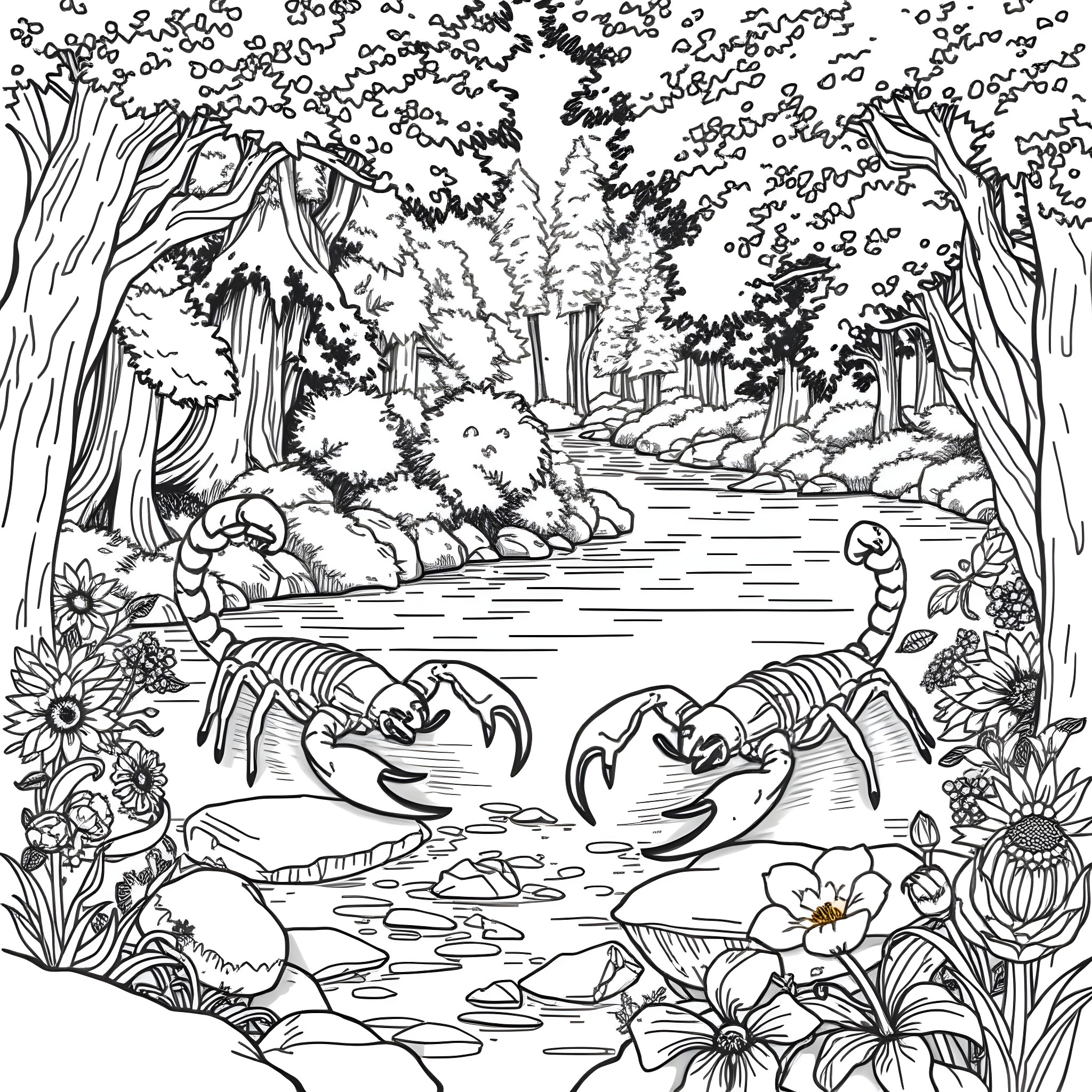 Best Scorpion Coloring Pages (Free Printable PDF)