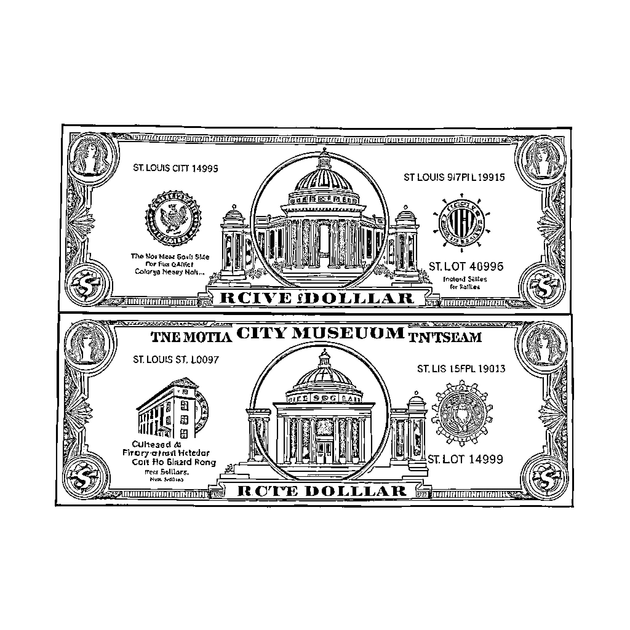 Best Dollar Bill Coloring Pages (Free Printable PDF)