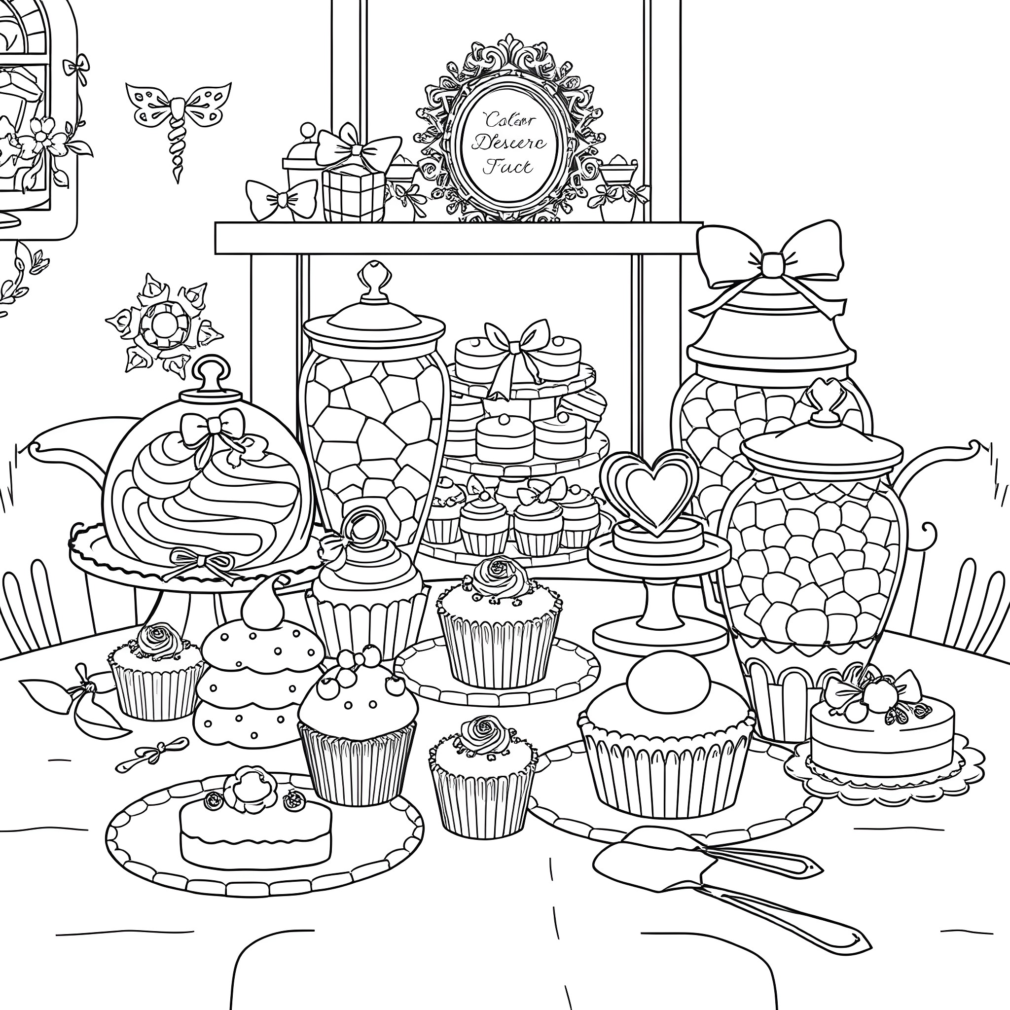 1 Best Sweet Treat Coloring Pages (Free Printable PDFs)