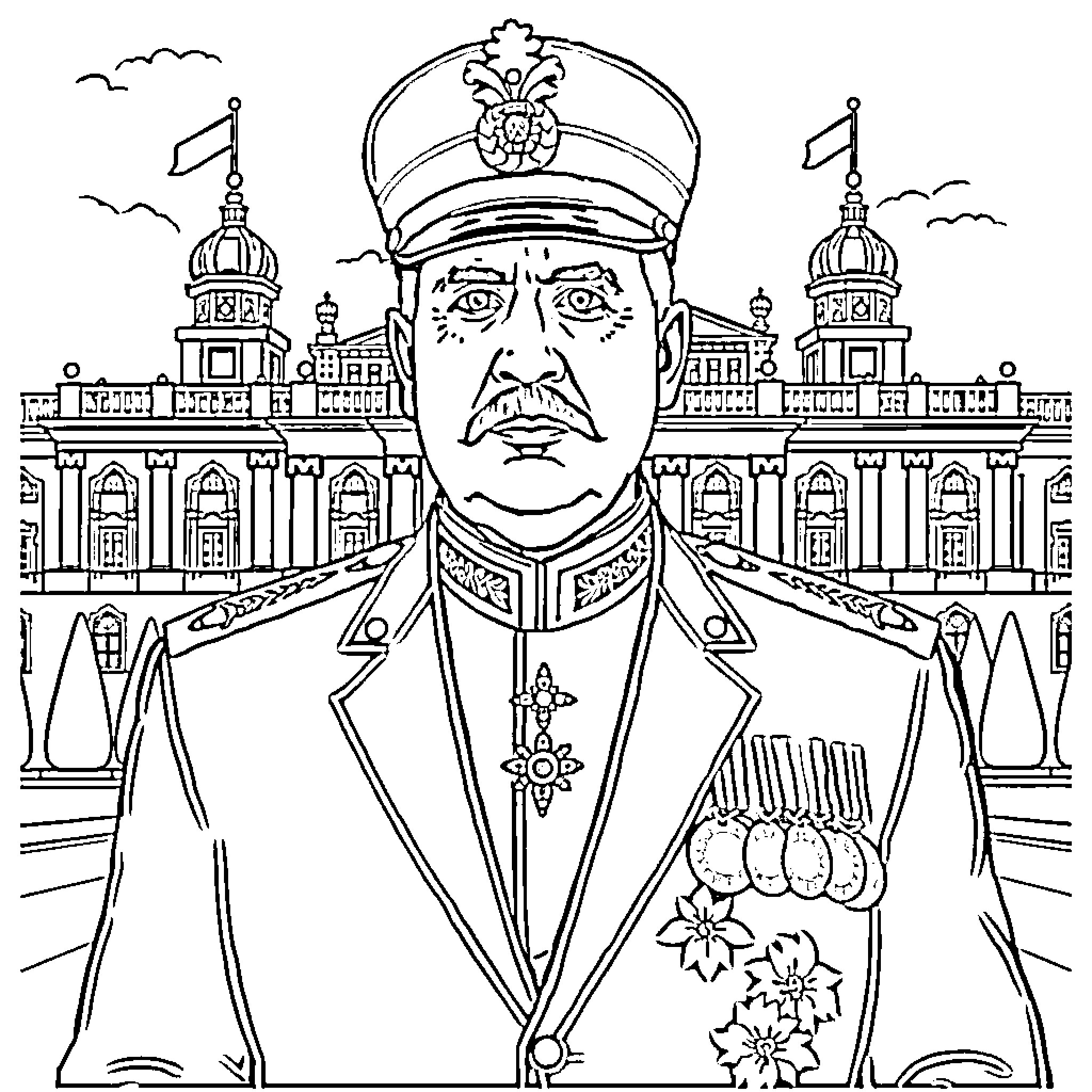 Best Mohammad Reza Shah Pahlavi Coloring Pages (Free Printable PDF)