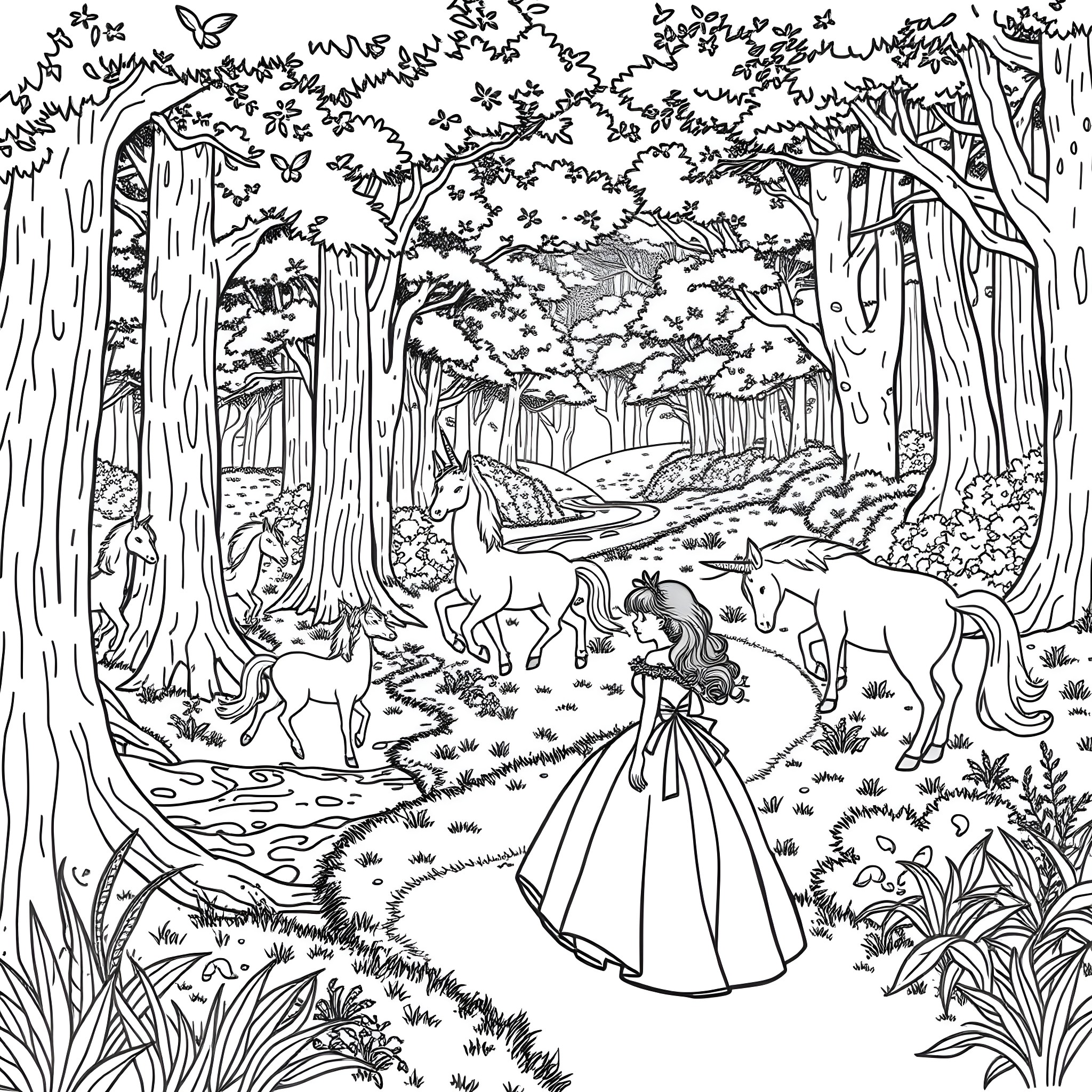 36 Best Princess Coloring Pages (Free Printable PDFs)