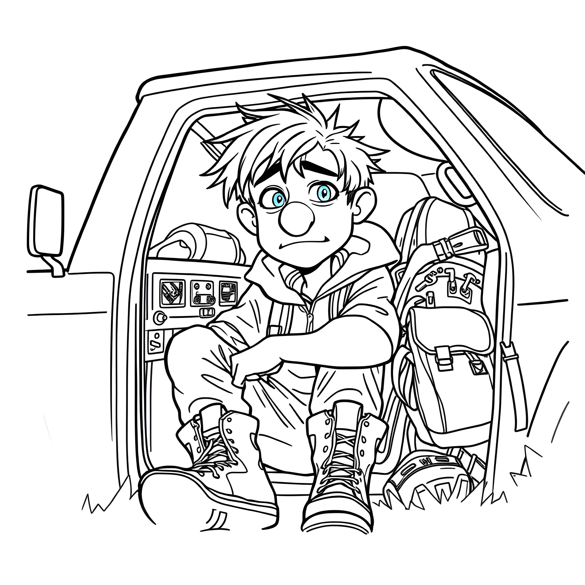 Best Teen Boy Coloring Pages (Free Printable PDF)