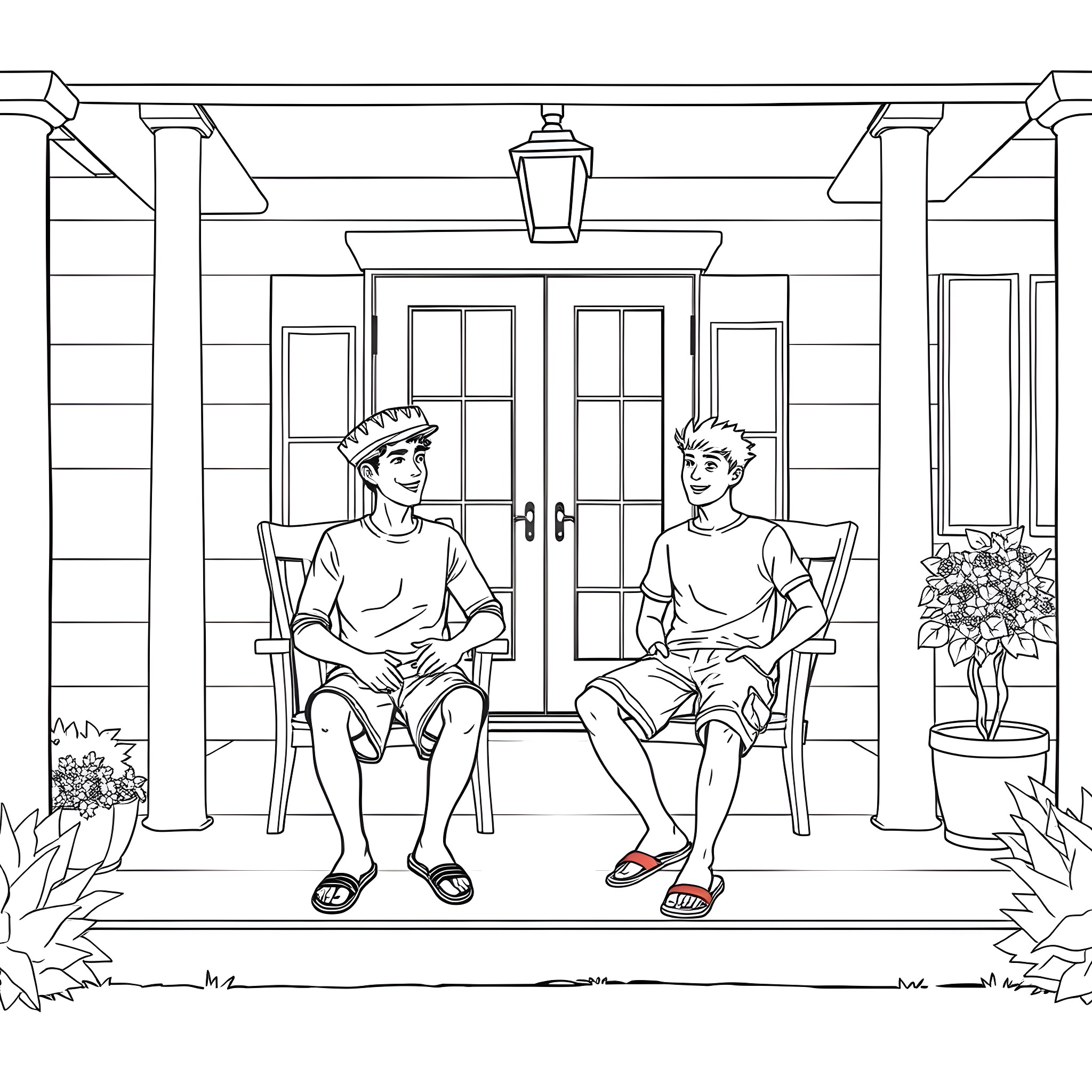 Best Teen Guy Coloring Pages (Free Printable PDF)