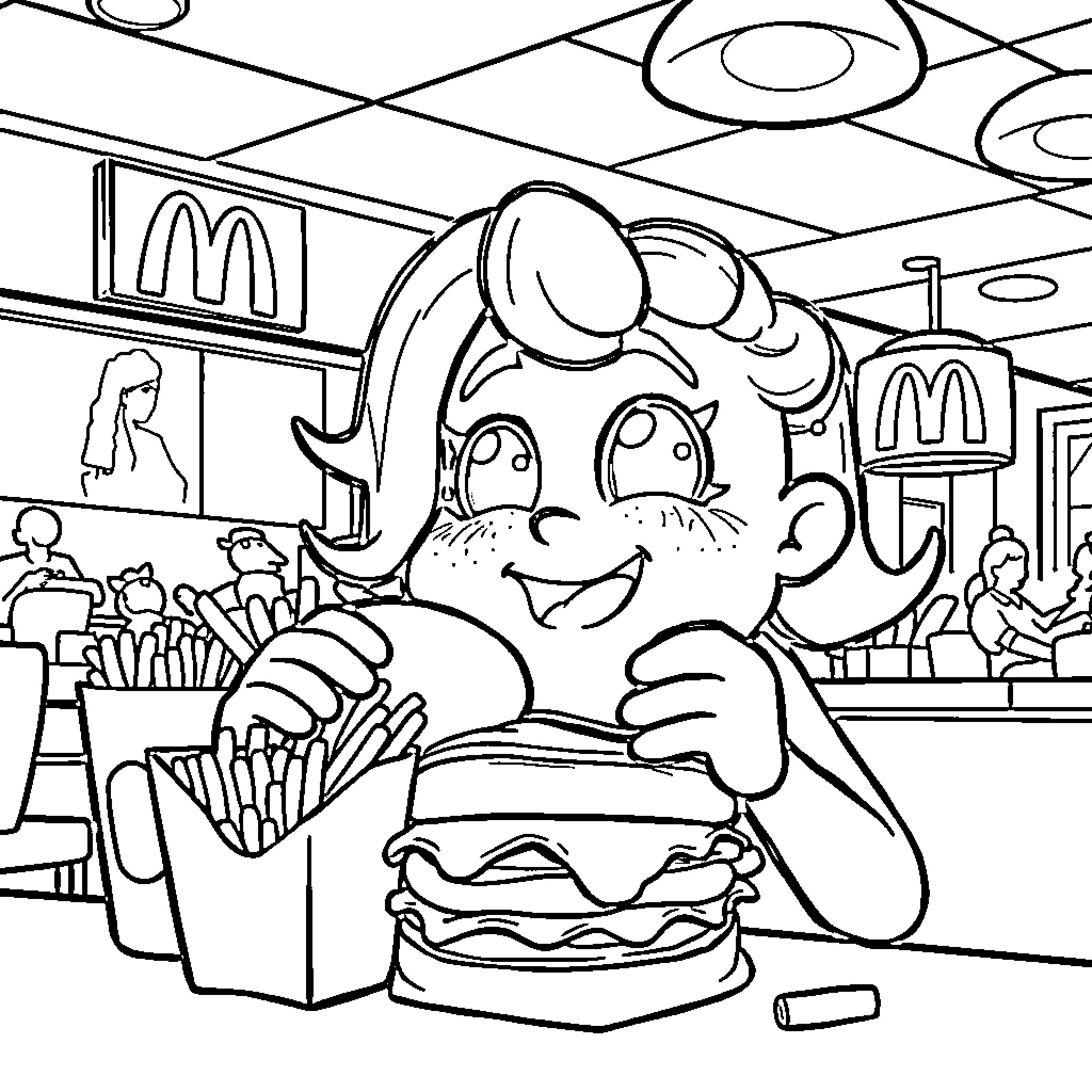 Best La Bu Bu Coloring Pages (Free Printable PDF)