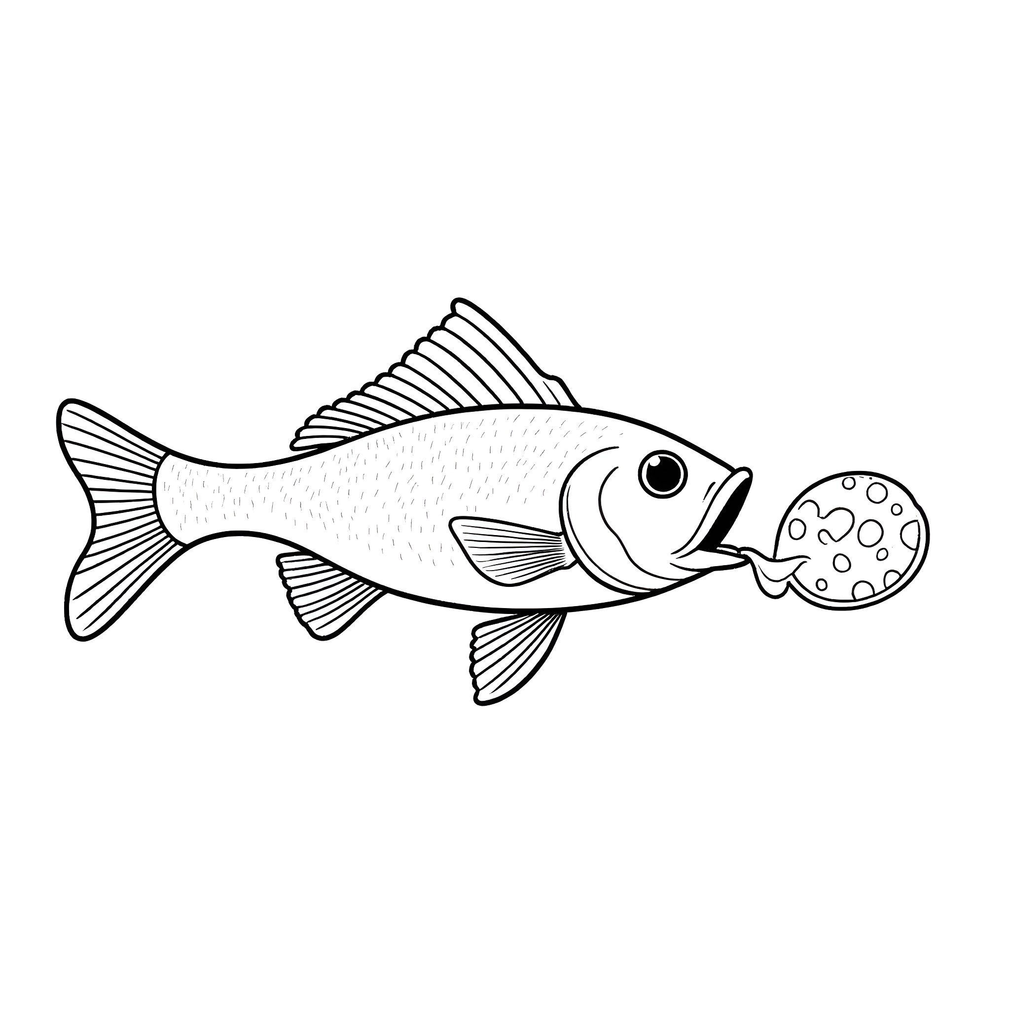 1 Best Bluegill Coloring Pages (Free Printable PDFs)