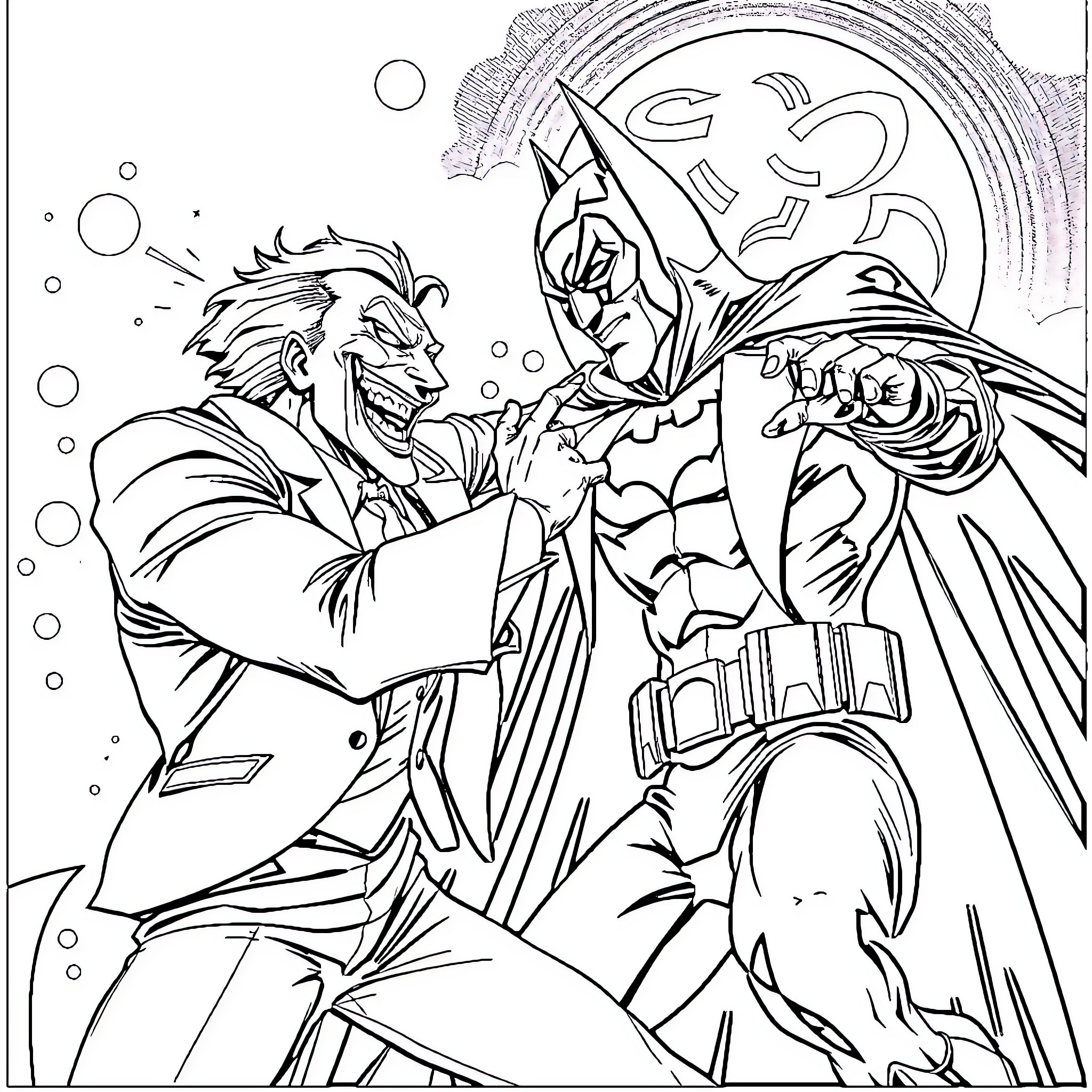 Best Batman Coloring Pages (Free Printable PDF)