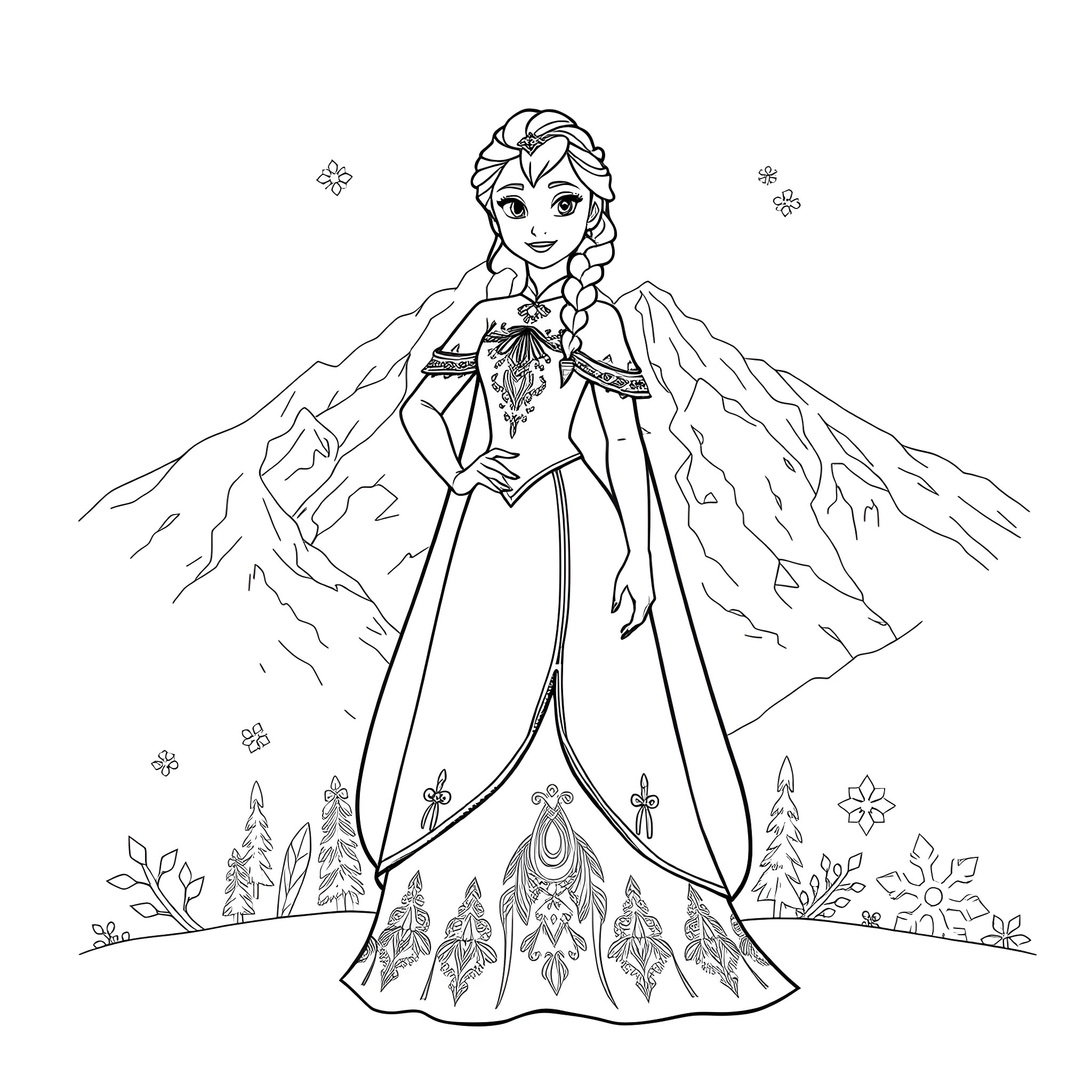 40 Best Anna Coloring Pages (Free Printable PDFs)