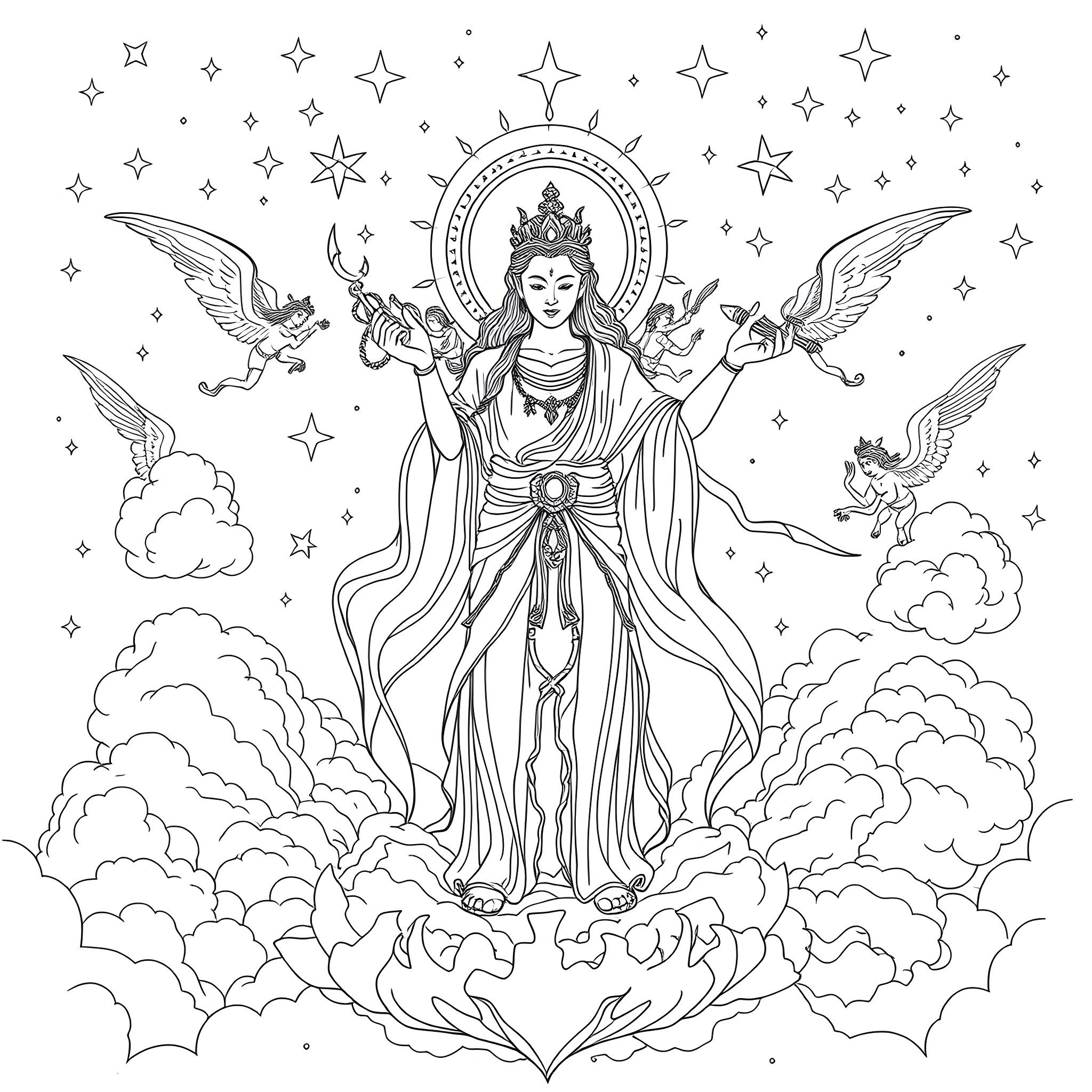Best God Coloring Pages (Free Printable PDF)