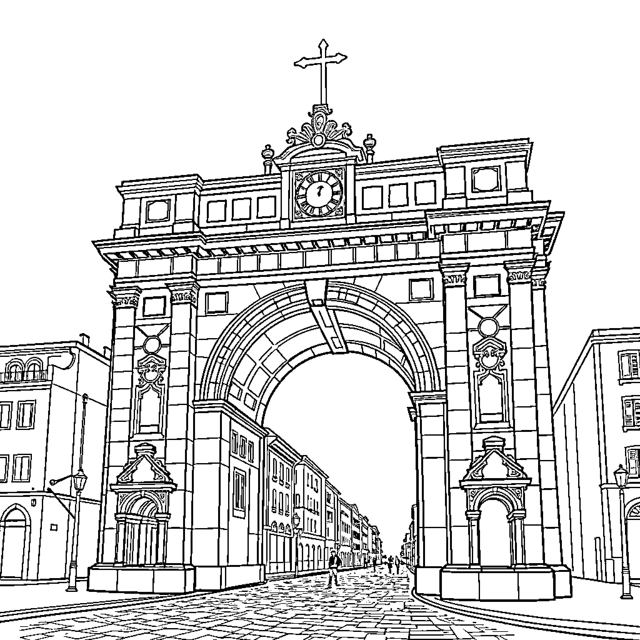Best Arco Santamaría Coloring Pages (Free Printable PDF)