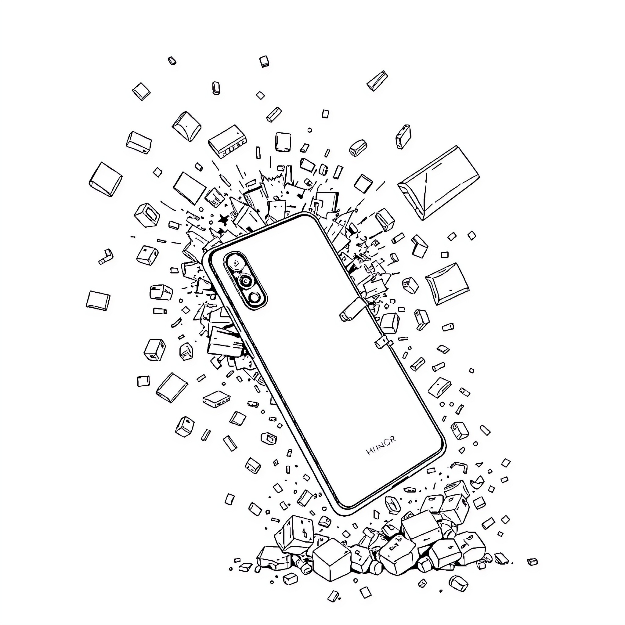 3 Best Mobile Phone Coloring Pages (Free Printable PDFs)