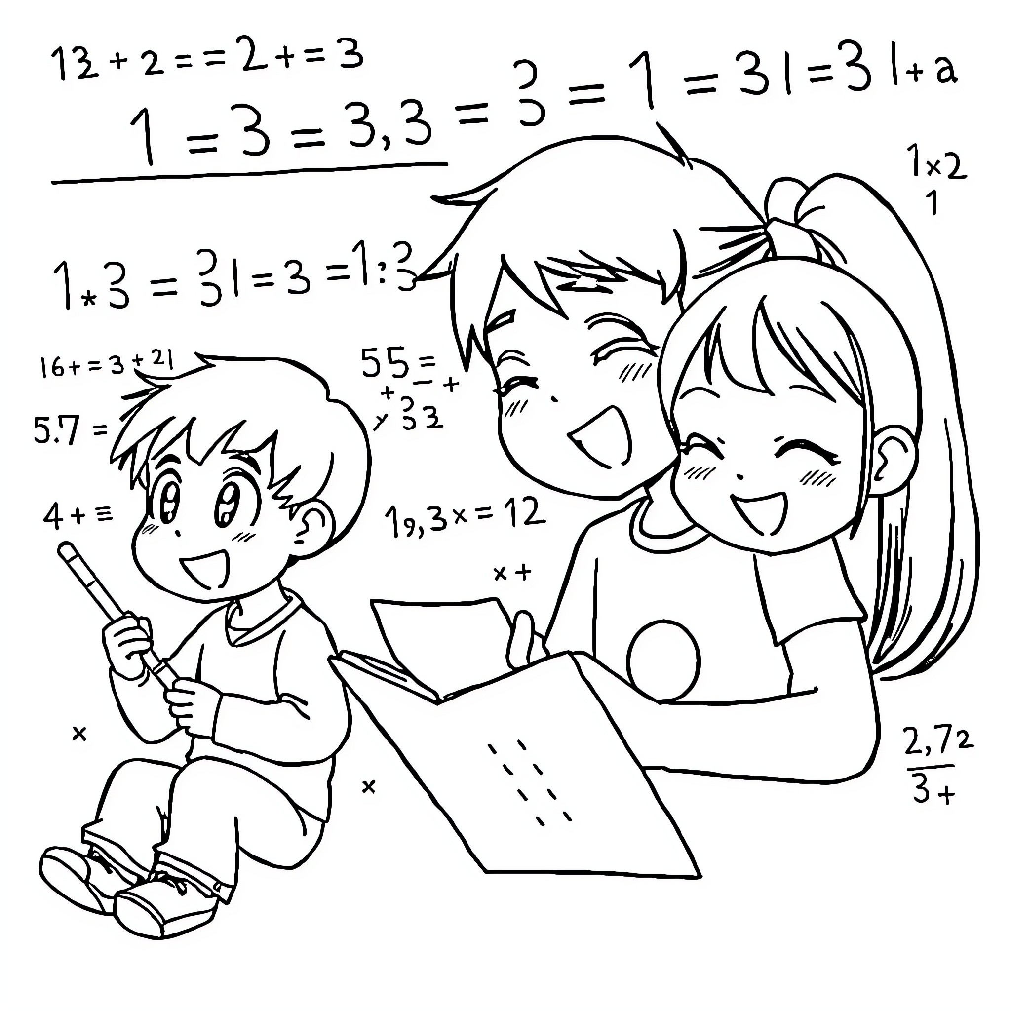 Best Anime Coloring Pages (Free Printable PDF)