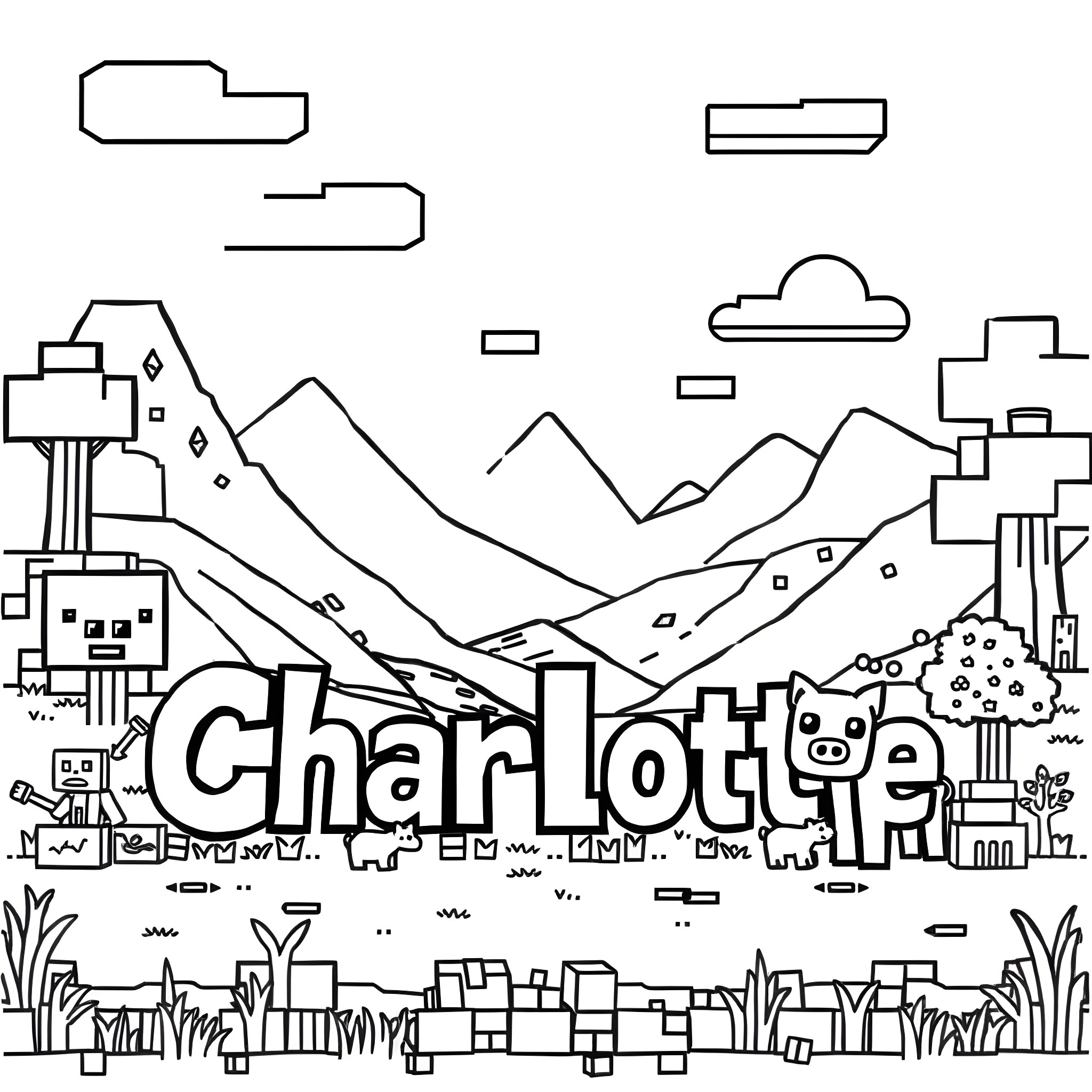 13 Best Charlotte Coloring Pages (Free Printable PDFs)