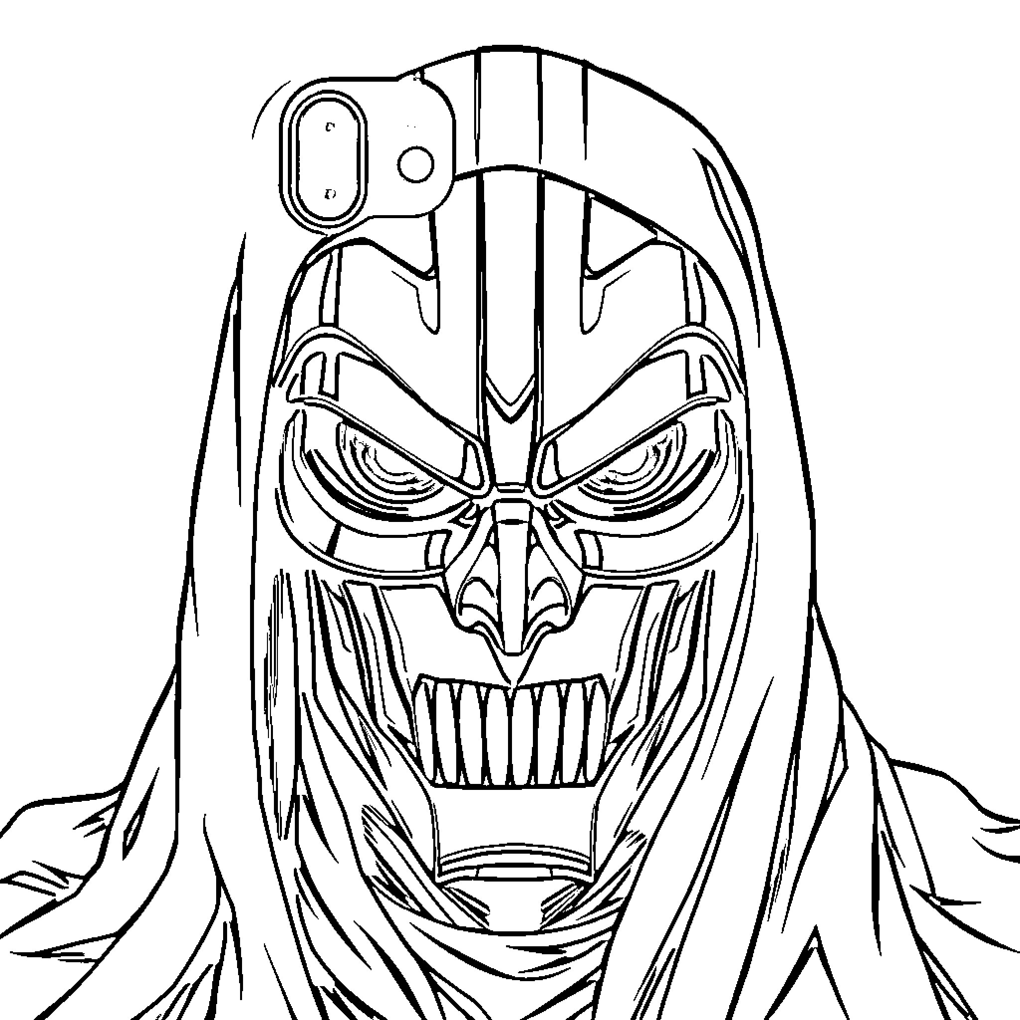 Best Dr. Doom Coloring Pages (Free Printable PDF)