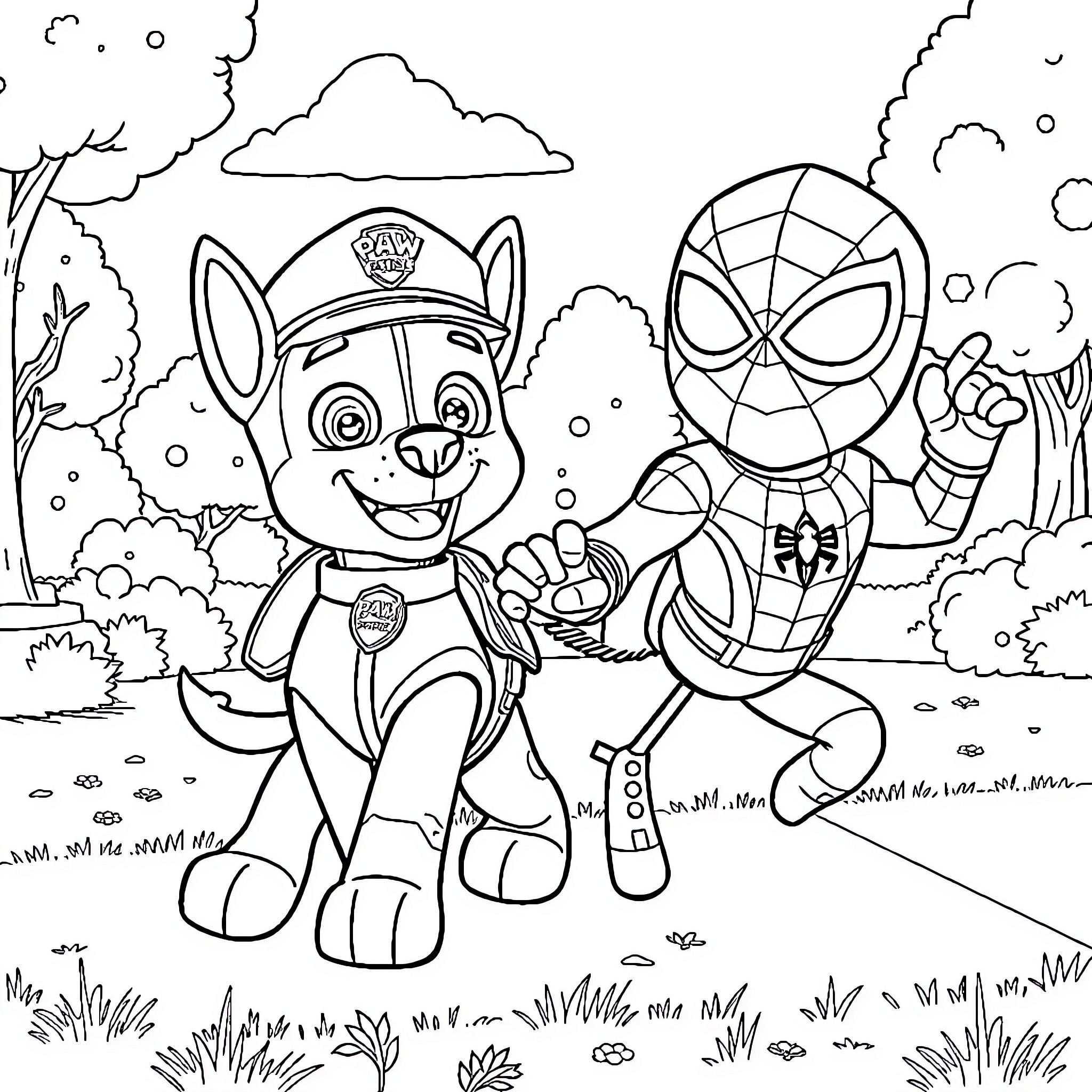 Best Chase Coloring Pages (Free Printable PDF)