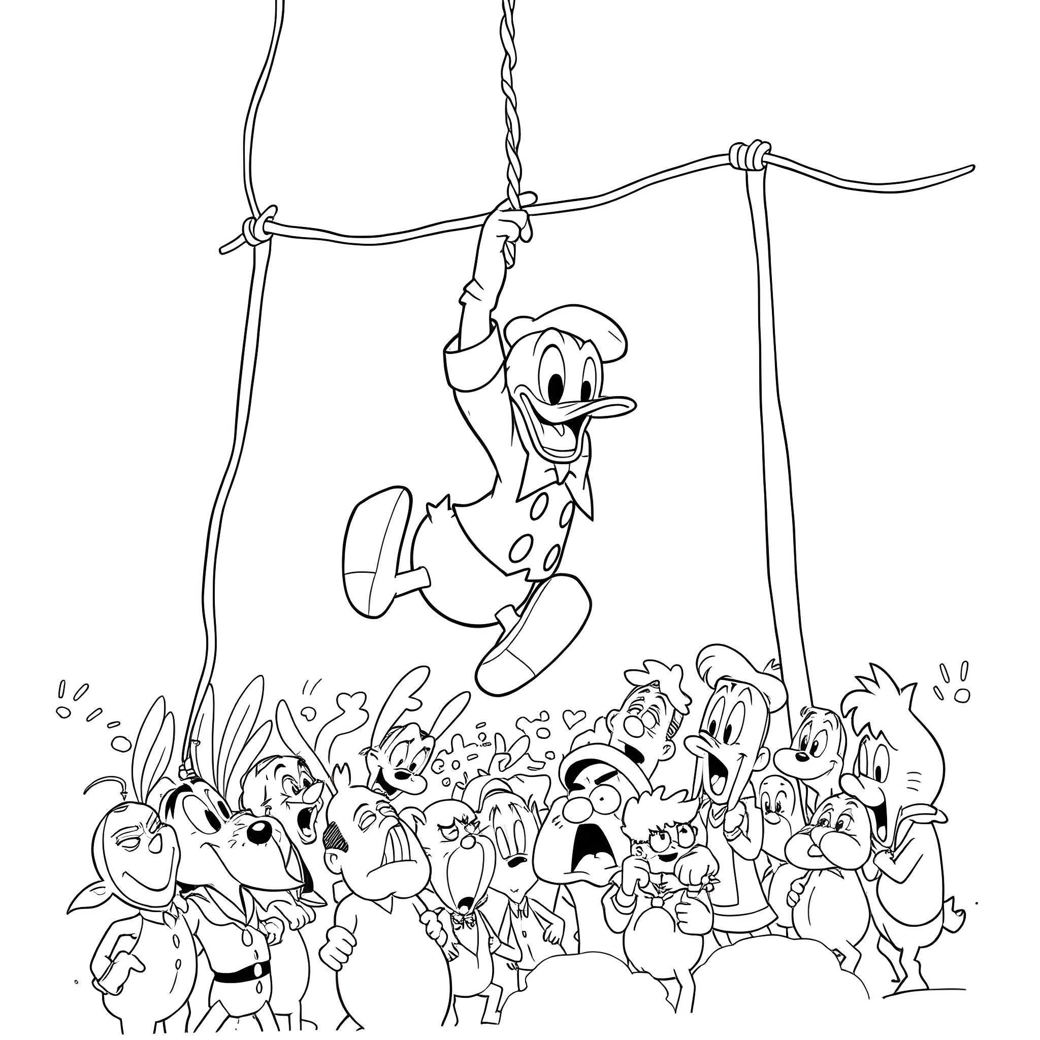 Best Donald Duck Coloring Pages (Free Printable PDF)