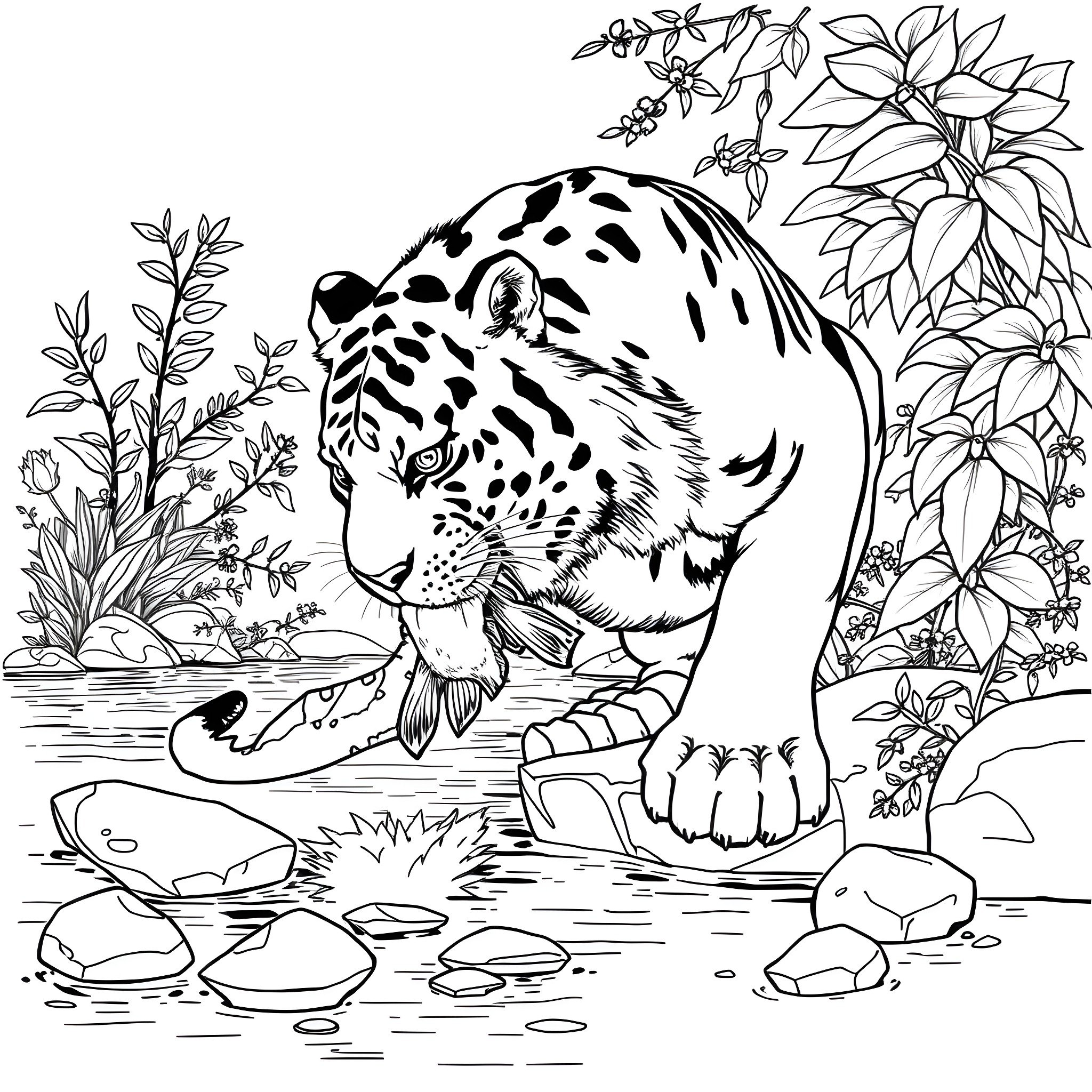 258 Best Tiger Coloring Pages (Free Printable PDFs)