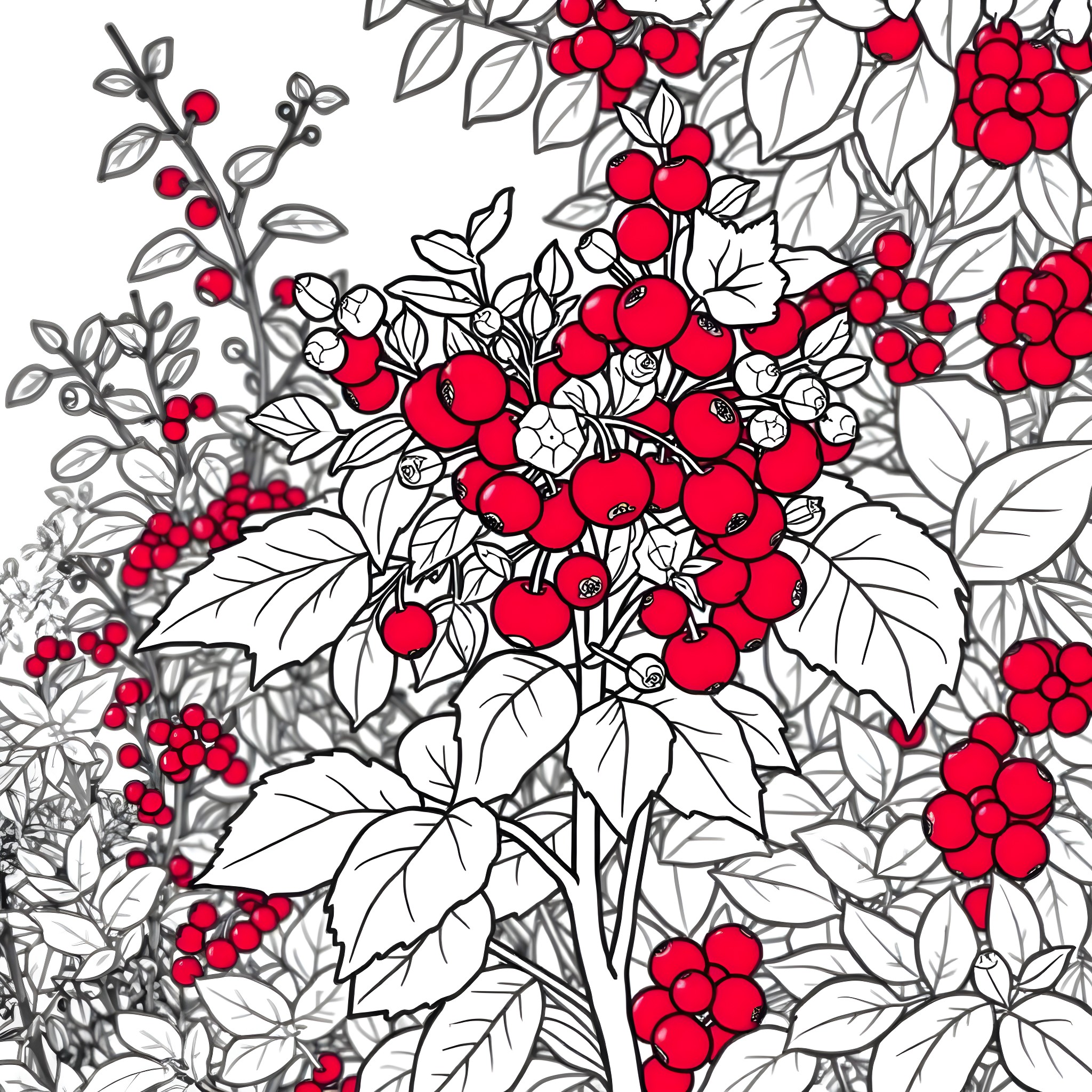 Best Cranberry Coloring Pages (Free Printable PDF)