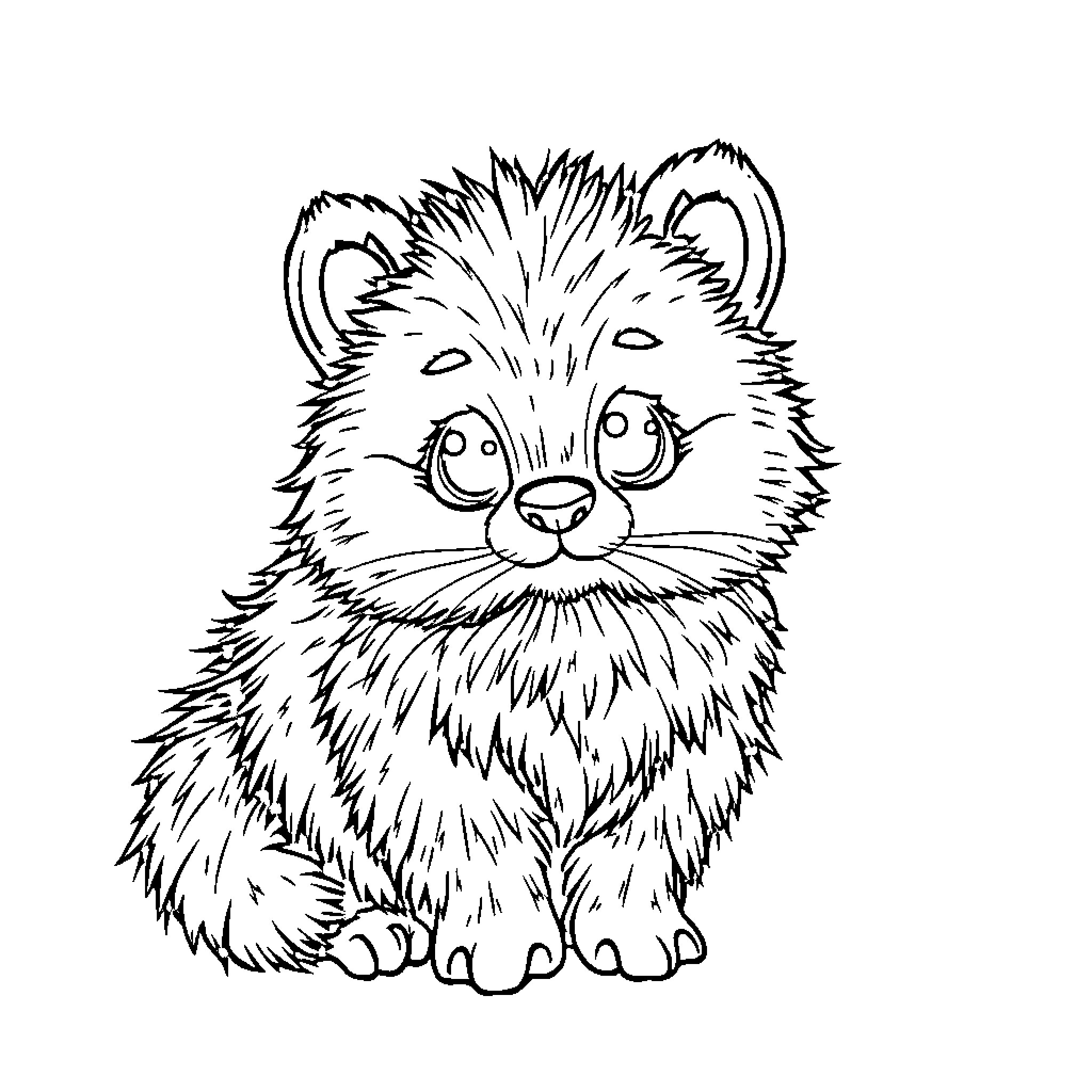 Best Furry Coloring Pages (Free Printable PDF)