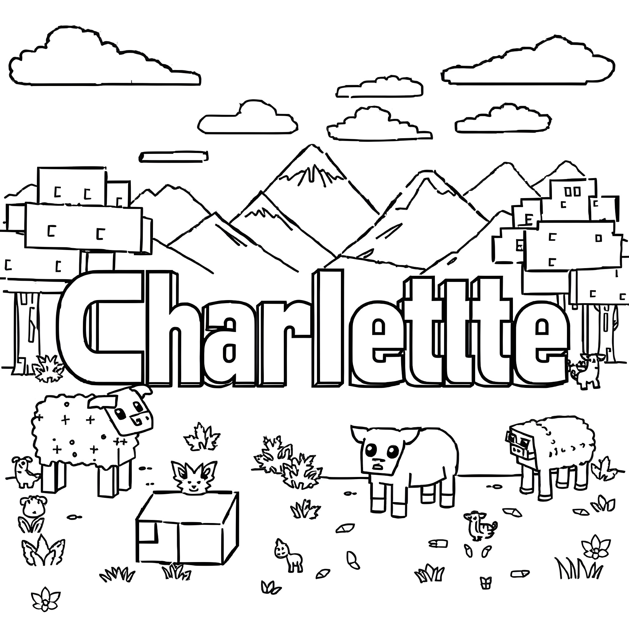 15 Best Charlotte Coloring Pages (Free Printable PDFs)