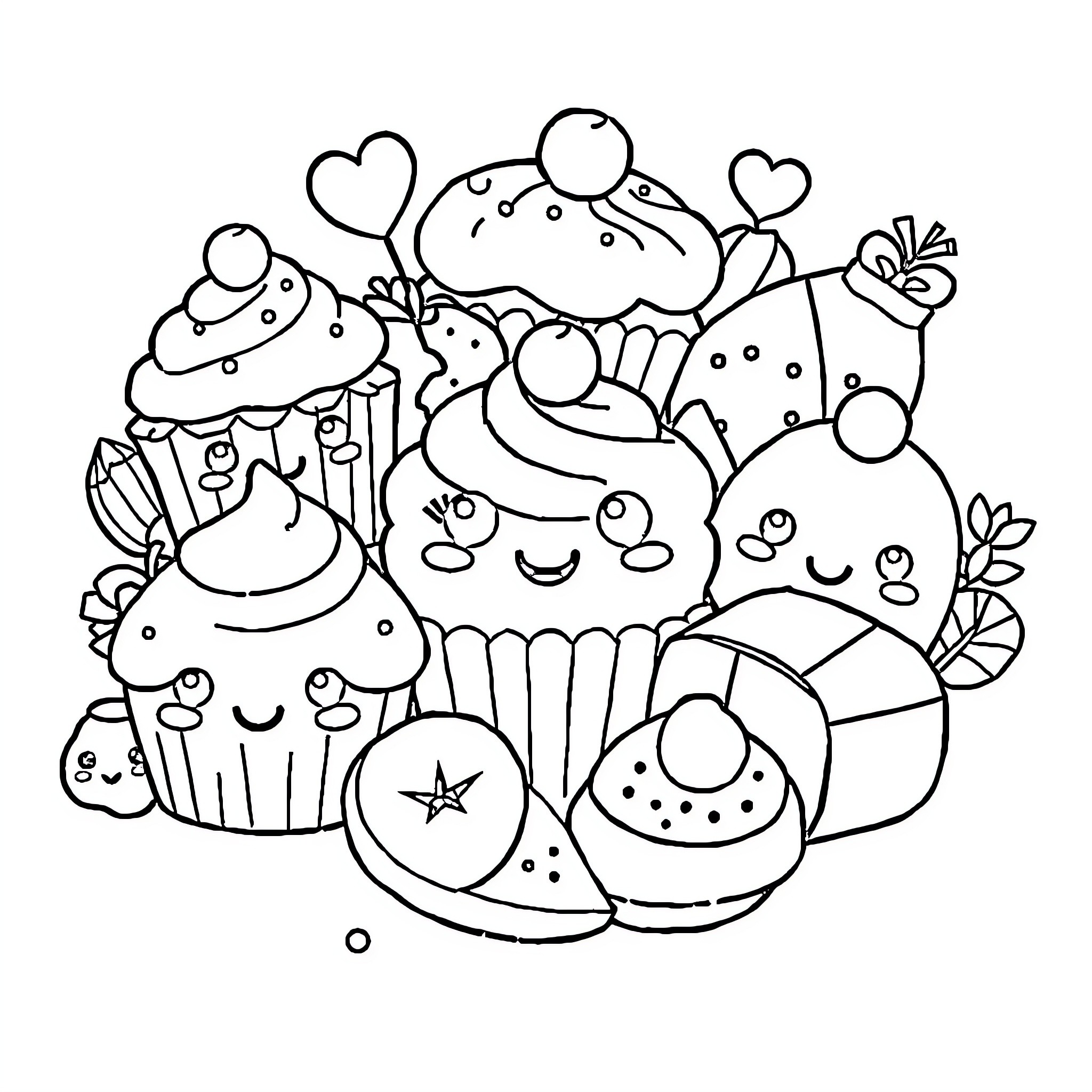 Best Food Coloring Pages (Free Printable PDF)