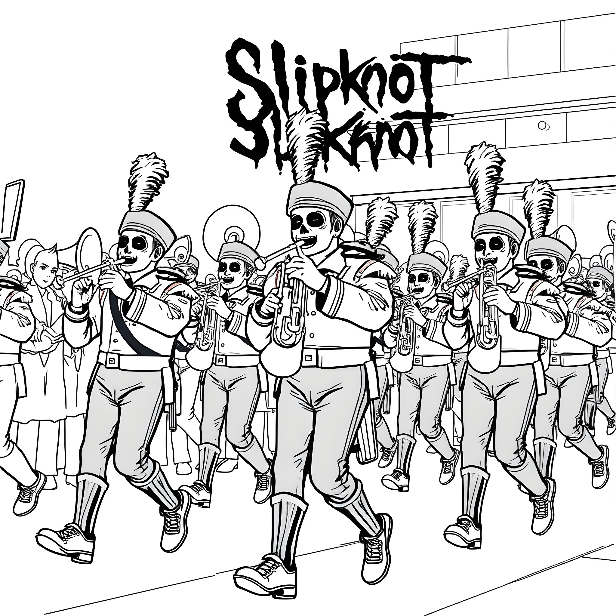 Best Slipknot Coloring Pages (Free Printable PDF)