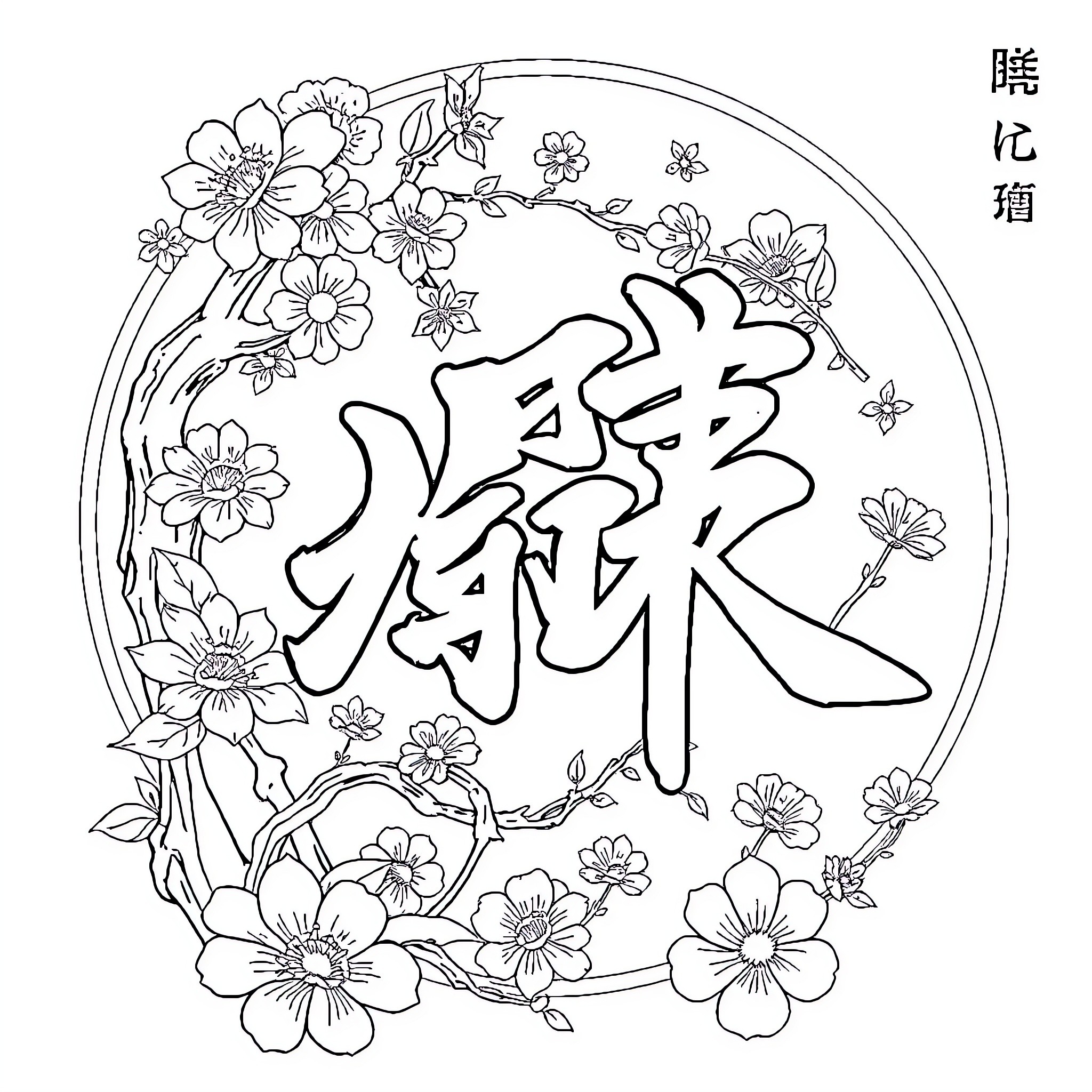 1 Best Chinese Writing Coloring Pages (Free Printable PDFs)