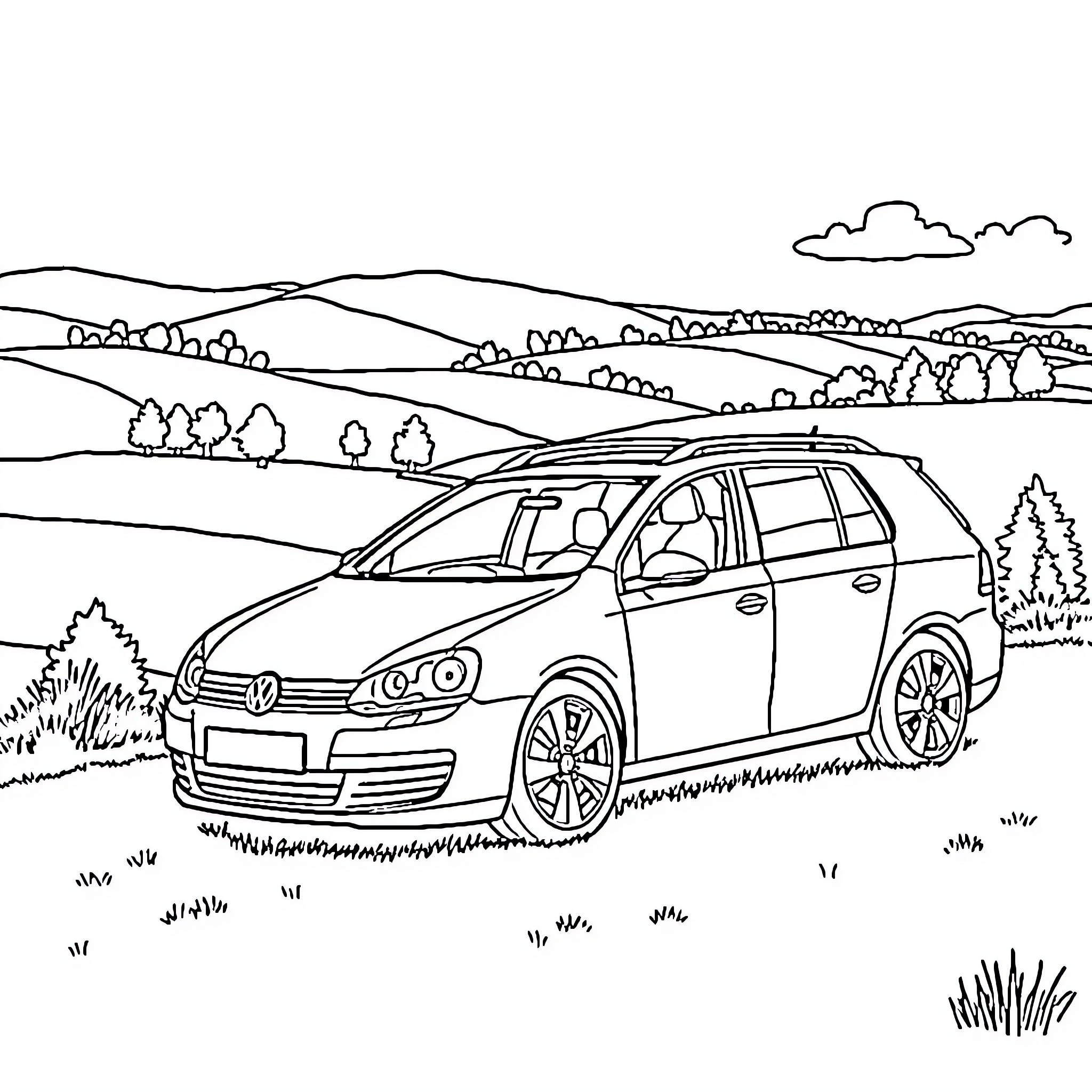 Best Golf Estate Coloring Pages (Free Printable PDF)