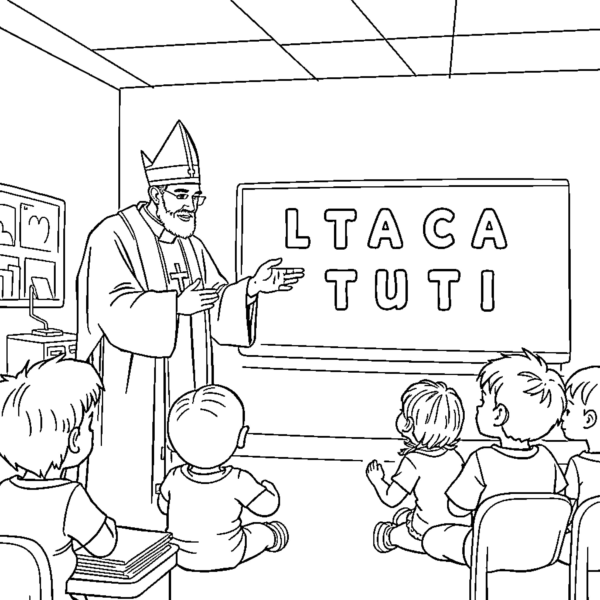 Best Catholic ABC Coloring Pages (Free Printable PDF)