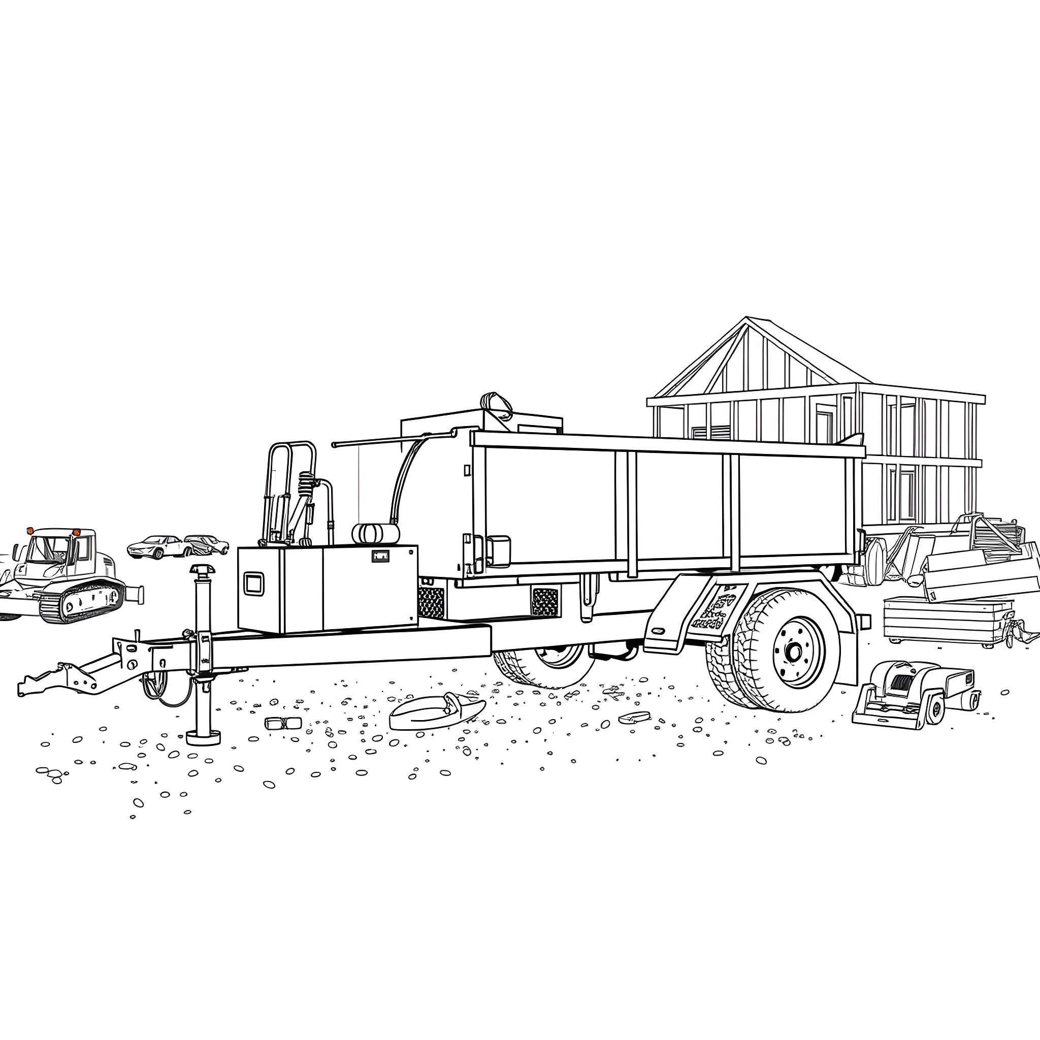 1 Best Utility Riding Mower Coloring Pages (Free Printable PDFs)