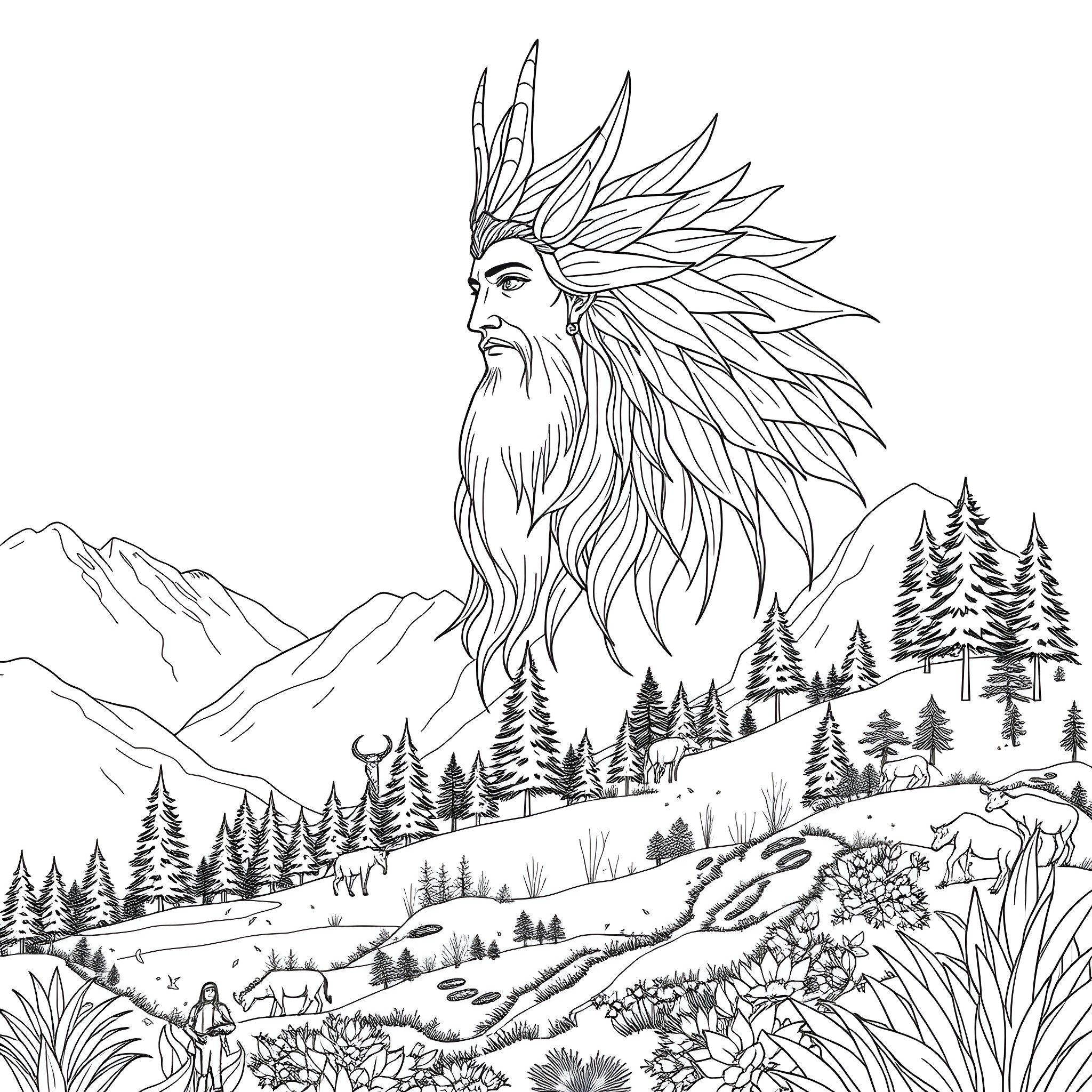 Best Great Spirit Coloring Pages (Free Printable PDF)