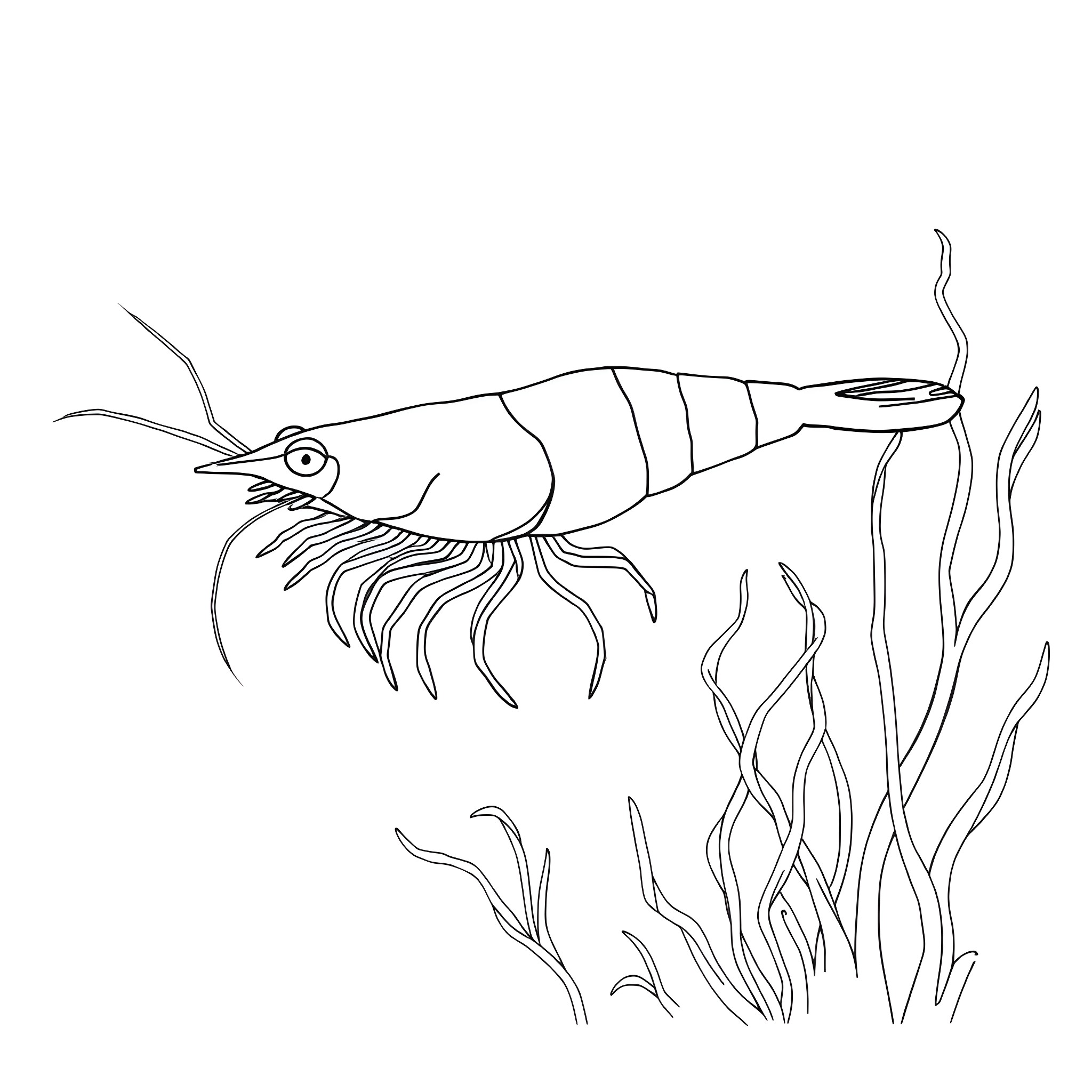 96 Best Shrimp Coloring Pages (Free Printable PDFs)