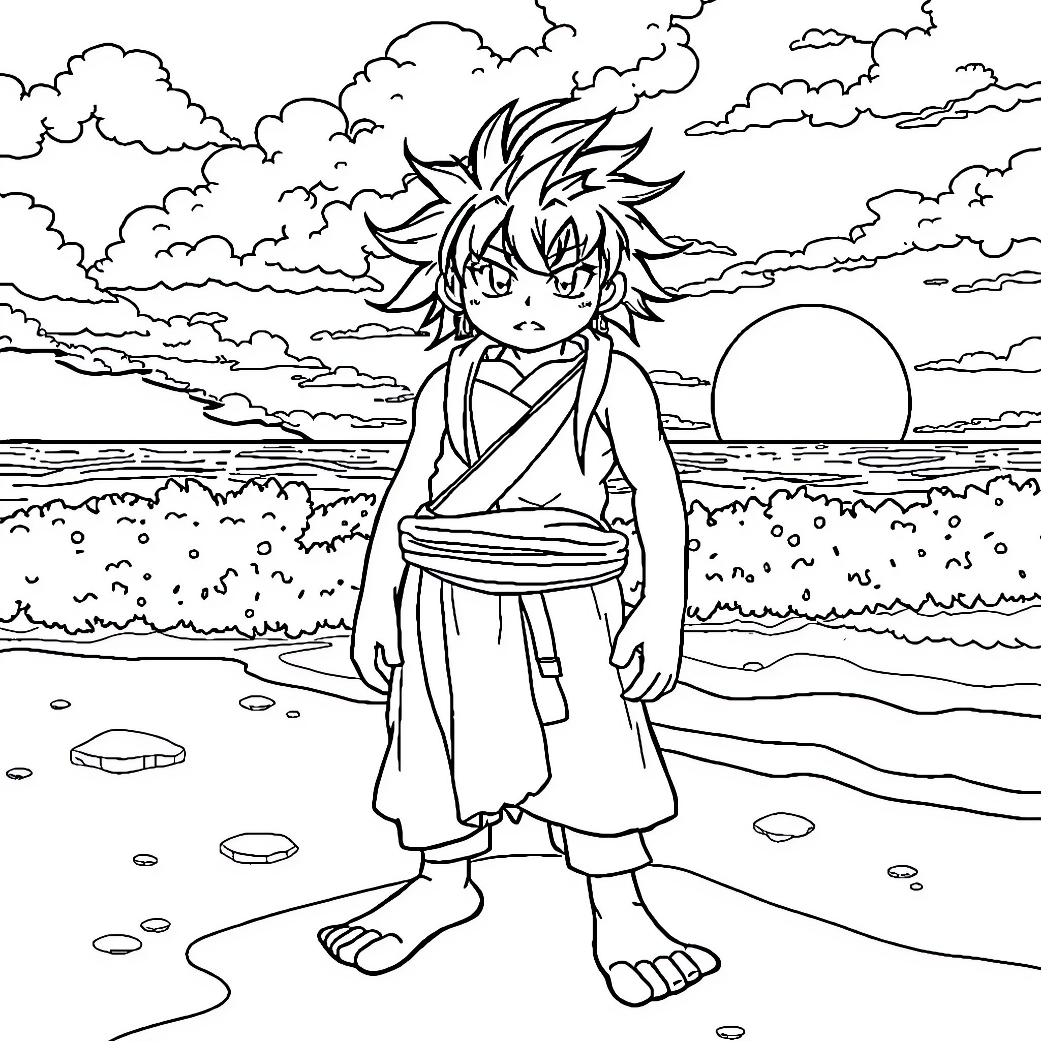 Best Rengoku Coloring Pages (Free Printable PDF)