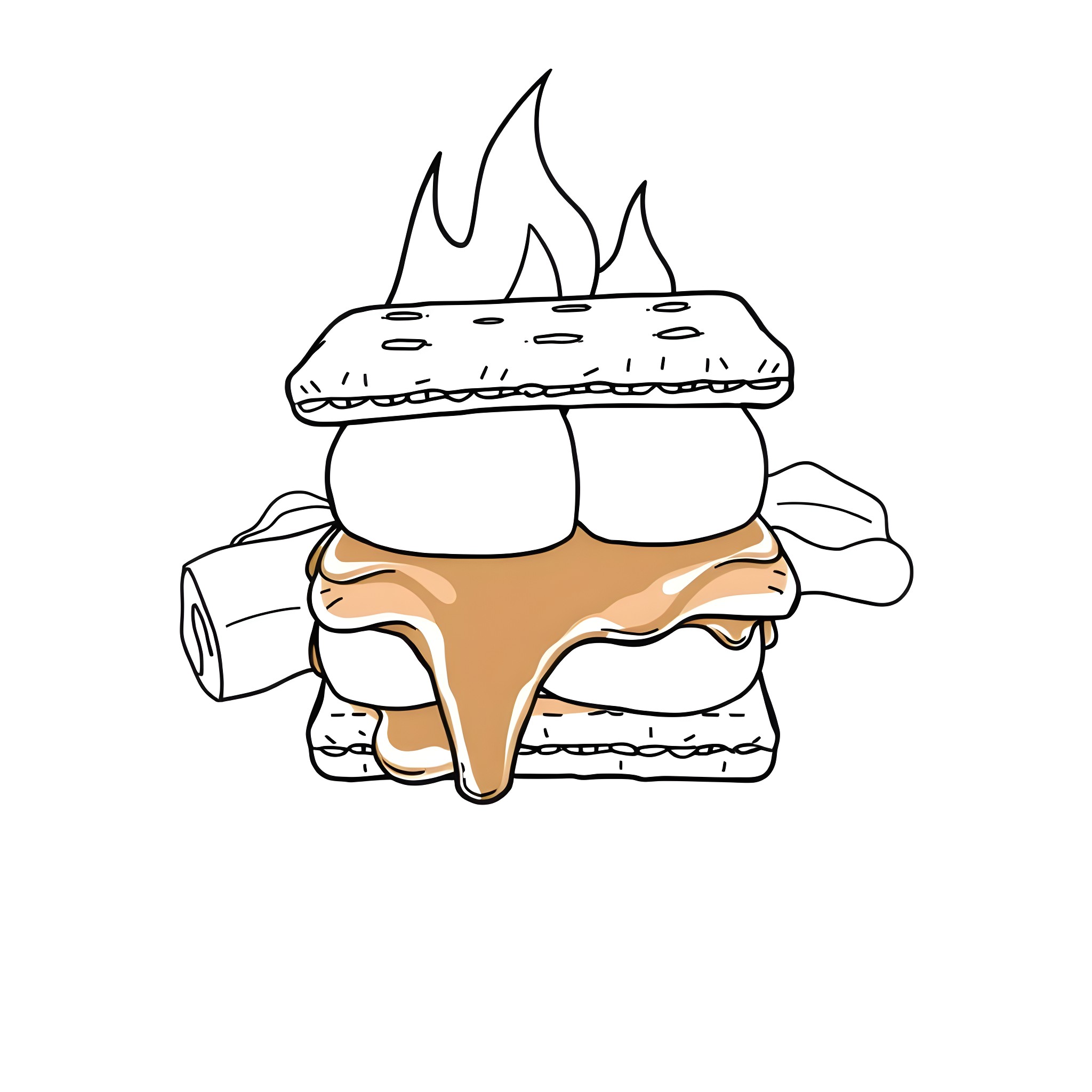 8 Best Smore Coloring Pages (Free Printable PDFs)