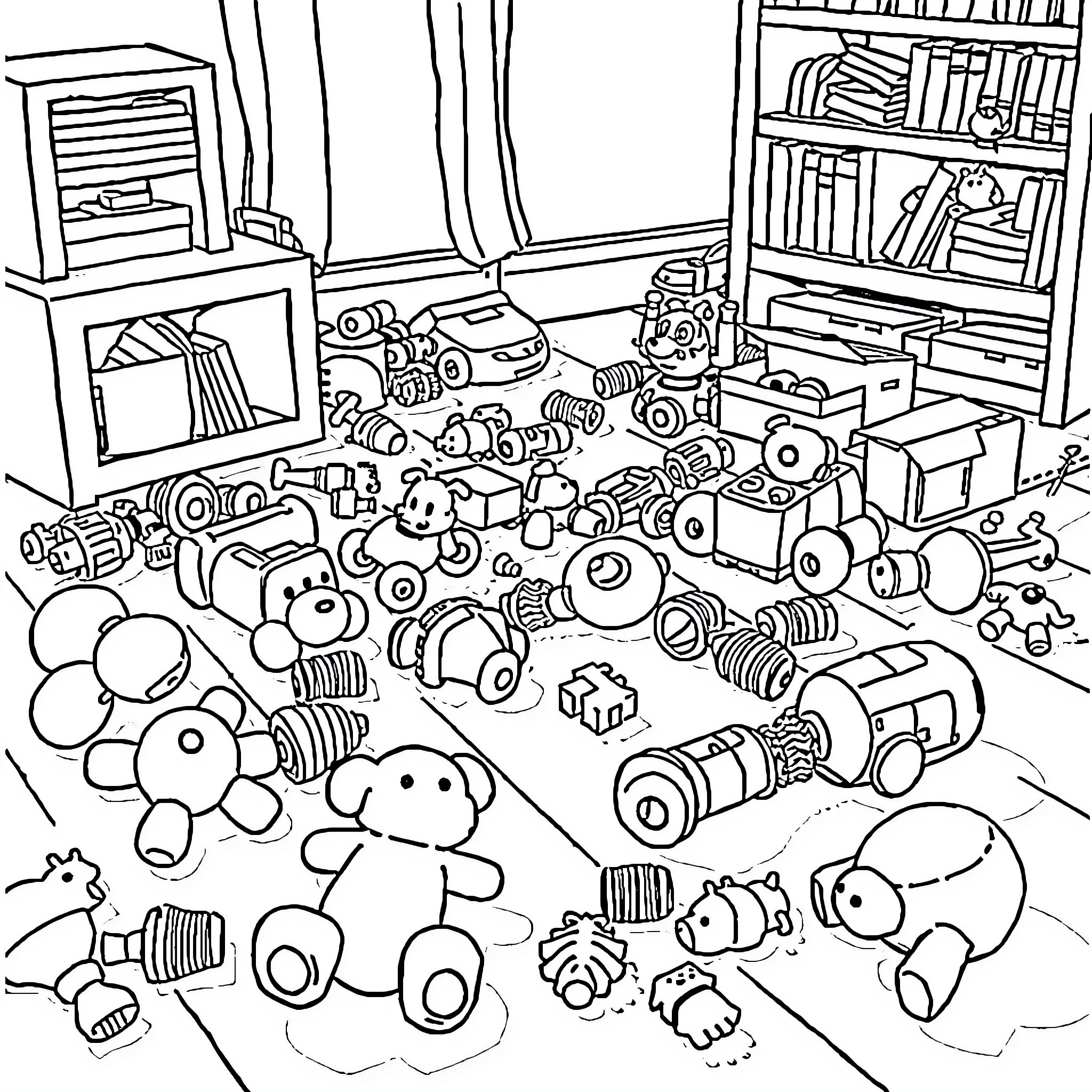 Best Toy Coloring Pages (Free Printable PDF)
