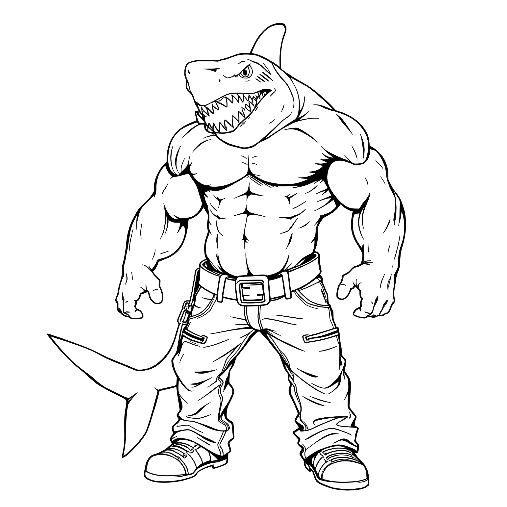 125 Best Shark Coloring Pages (Free Printable PDFs)