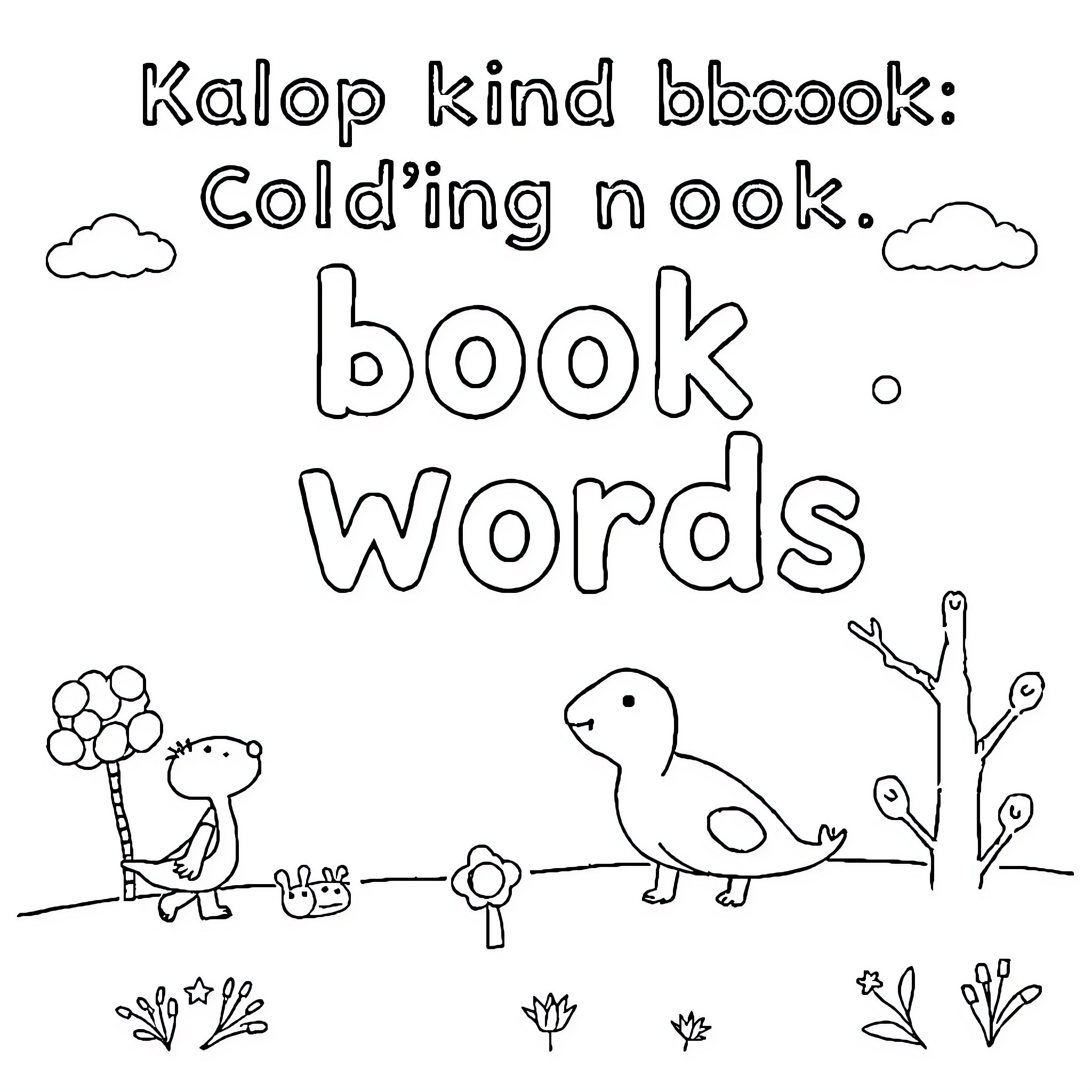 Best Book Coloring Pages (Free Printable PDF)