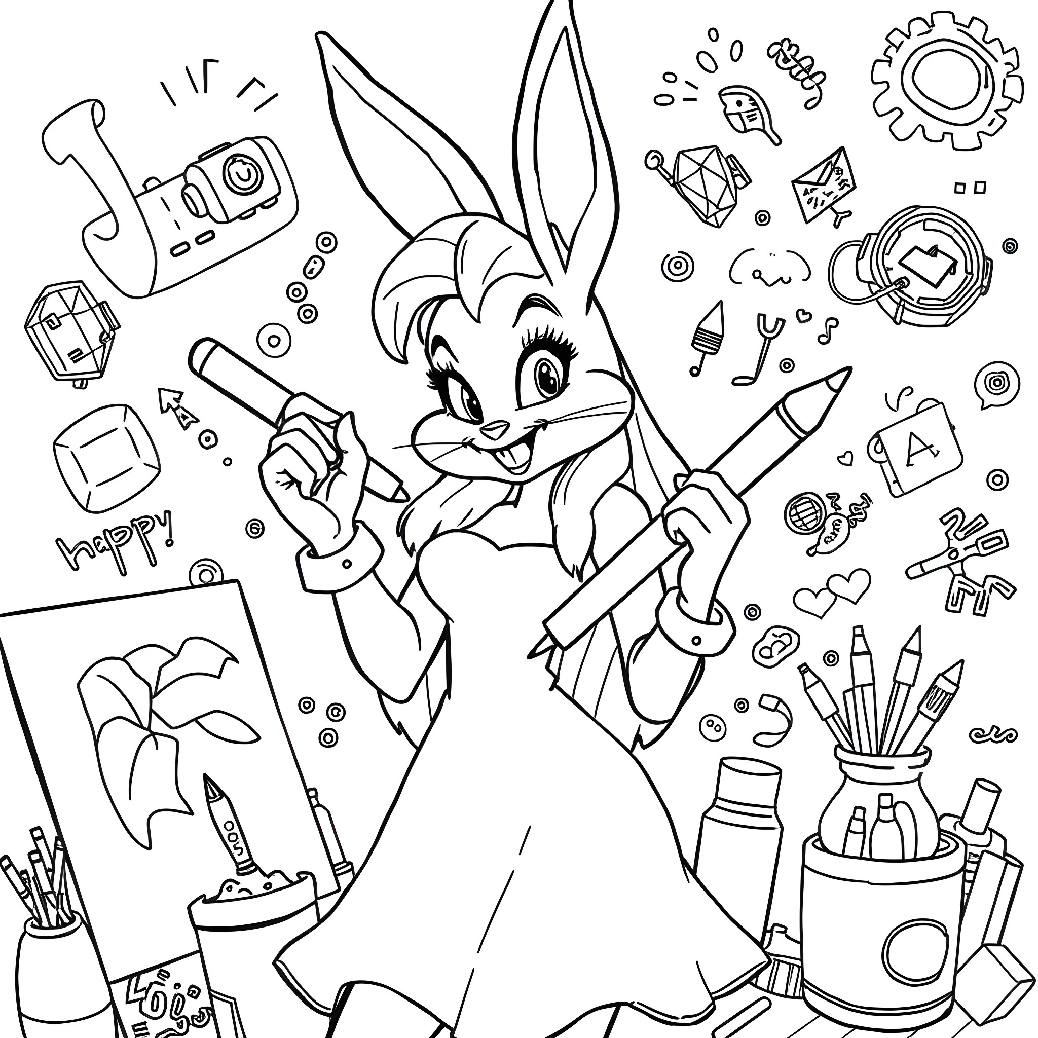 20 Best Jessica Rabbit Coloring Pages (Free Printable PDFs)