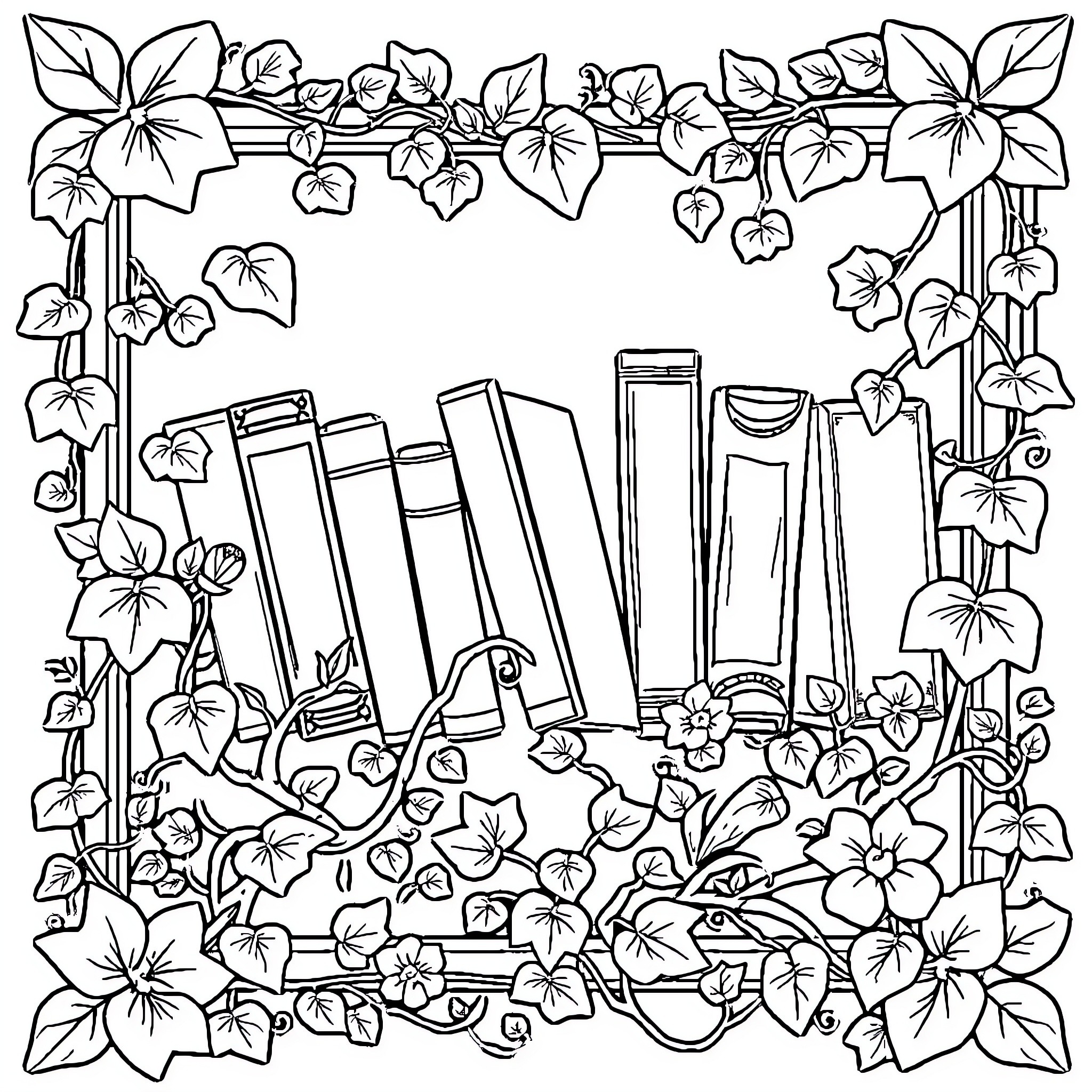 Best Book Coloring Pages (Free Printable PDF)