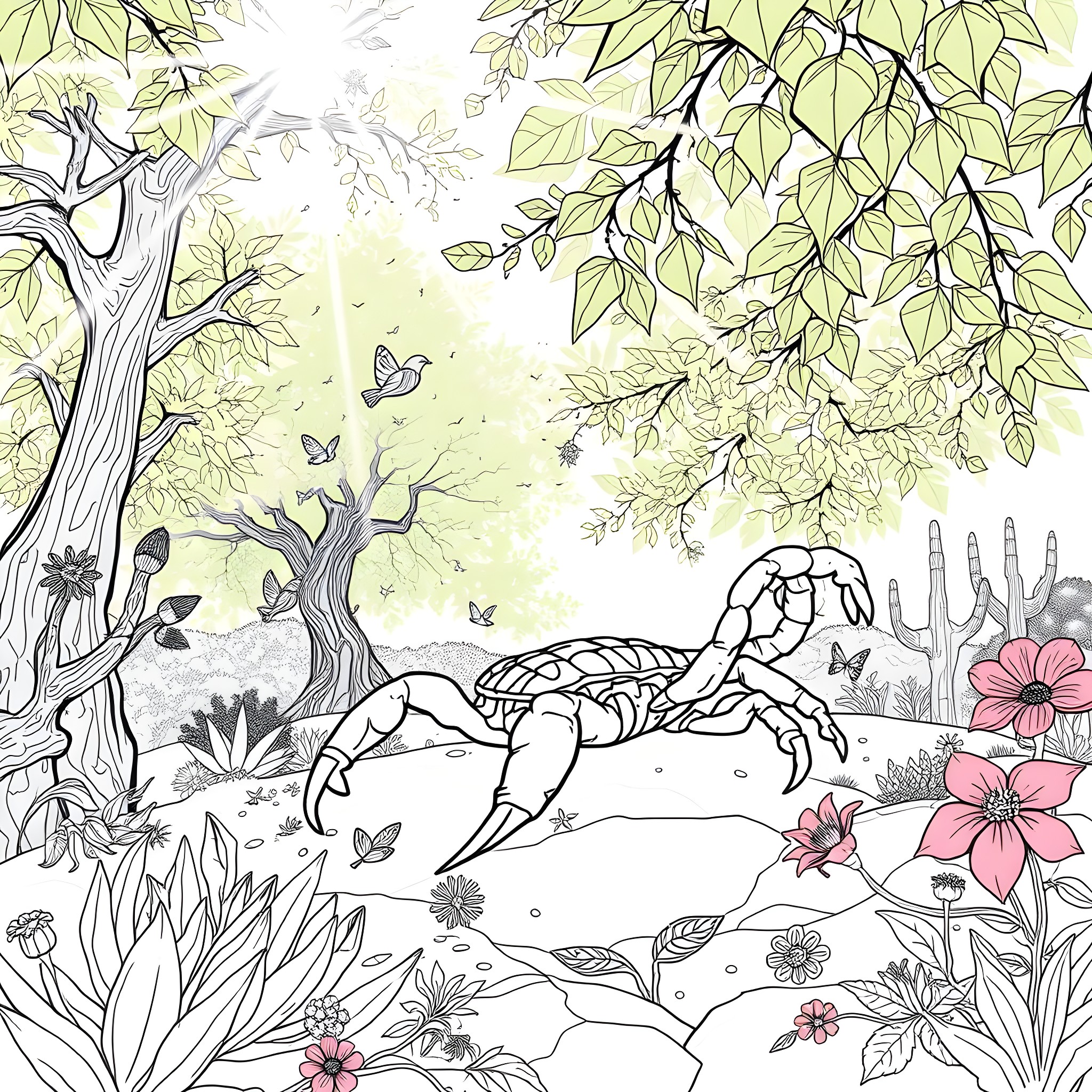 Best Scorpion Coloring Pages (Free Printable PDF)