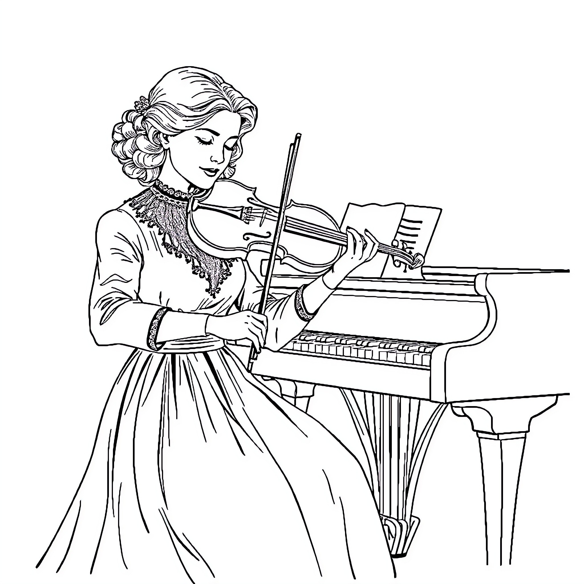 Best Clara Schumann Coloring Pages (Free Printable PDF)