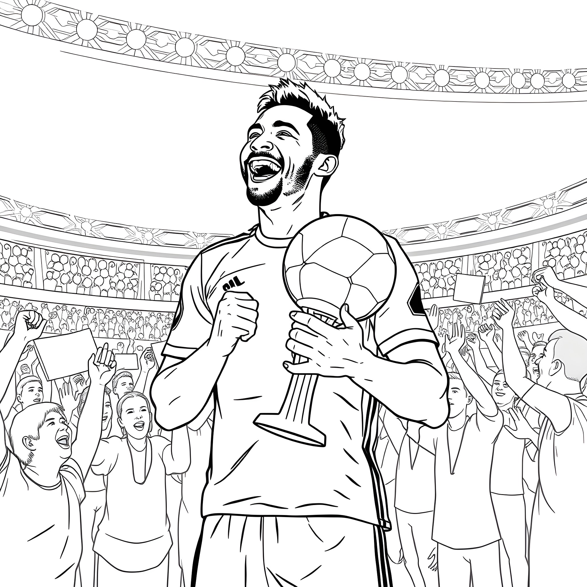 Best Lamine Yamal Coloring Pages (Free Printable PDF)