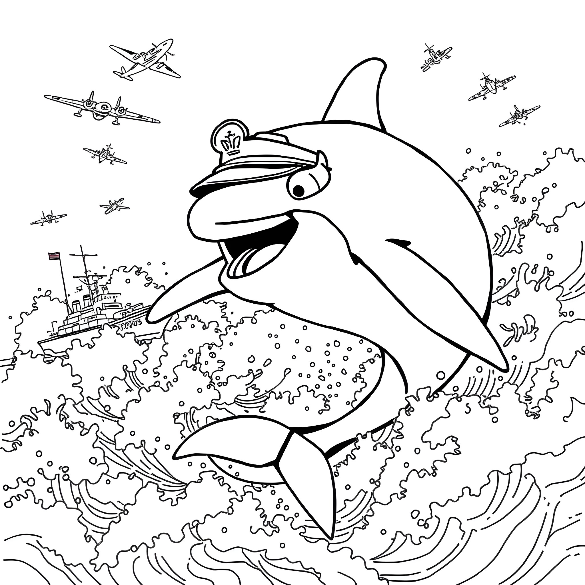 3 Best Shamu Coloring Pages (Free Printable PDFs)