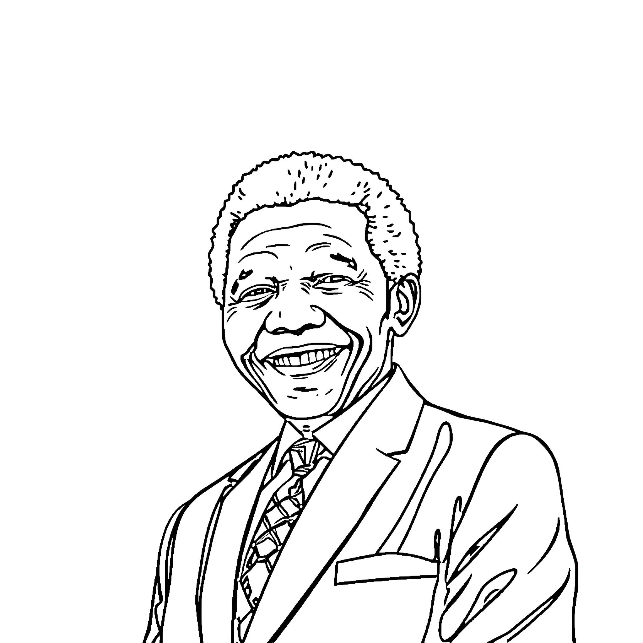 Best Mandela Coloring Pages (Free Printable PDF)