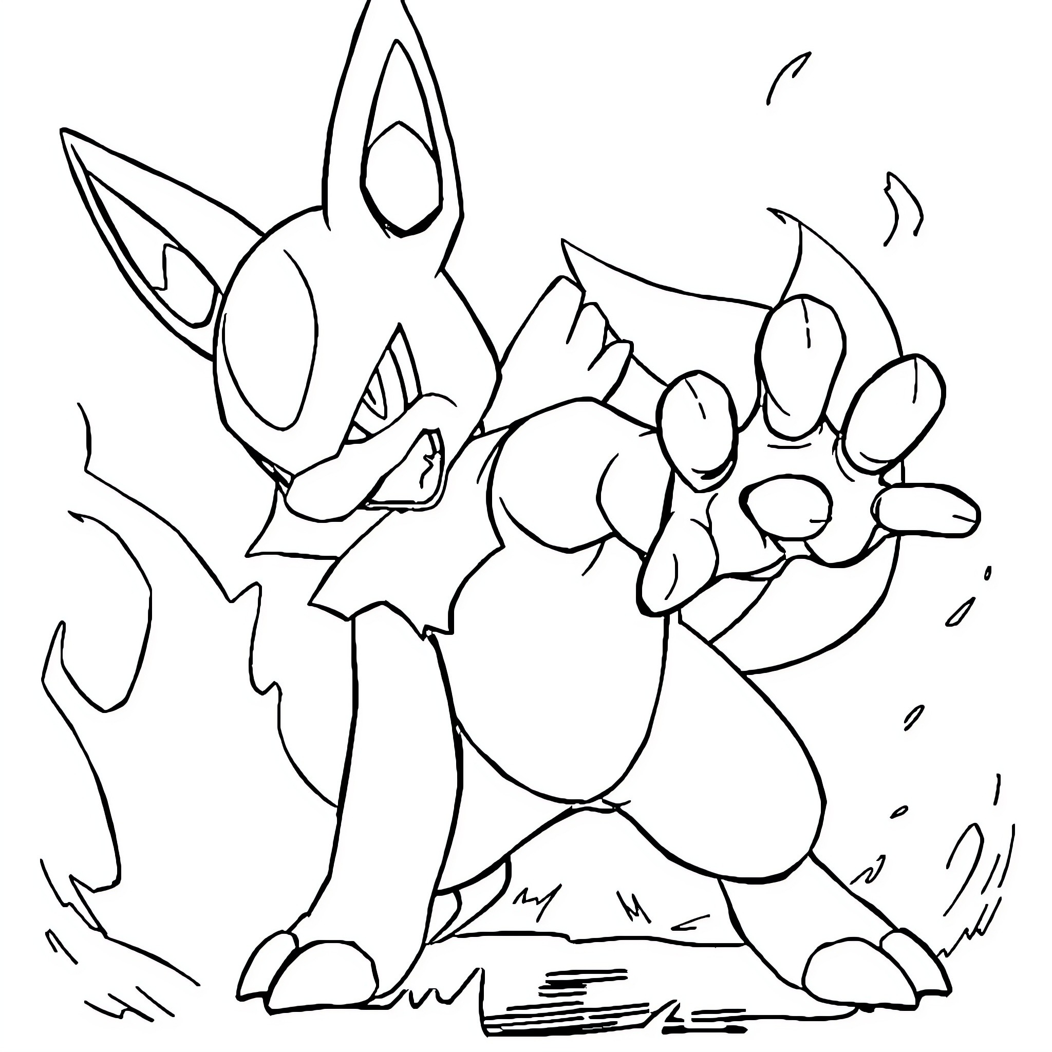 Best Lucario Coloring Pages (Free Printable PDF)