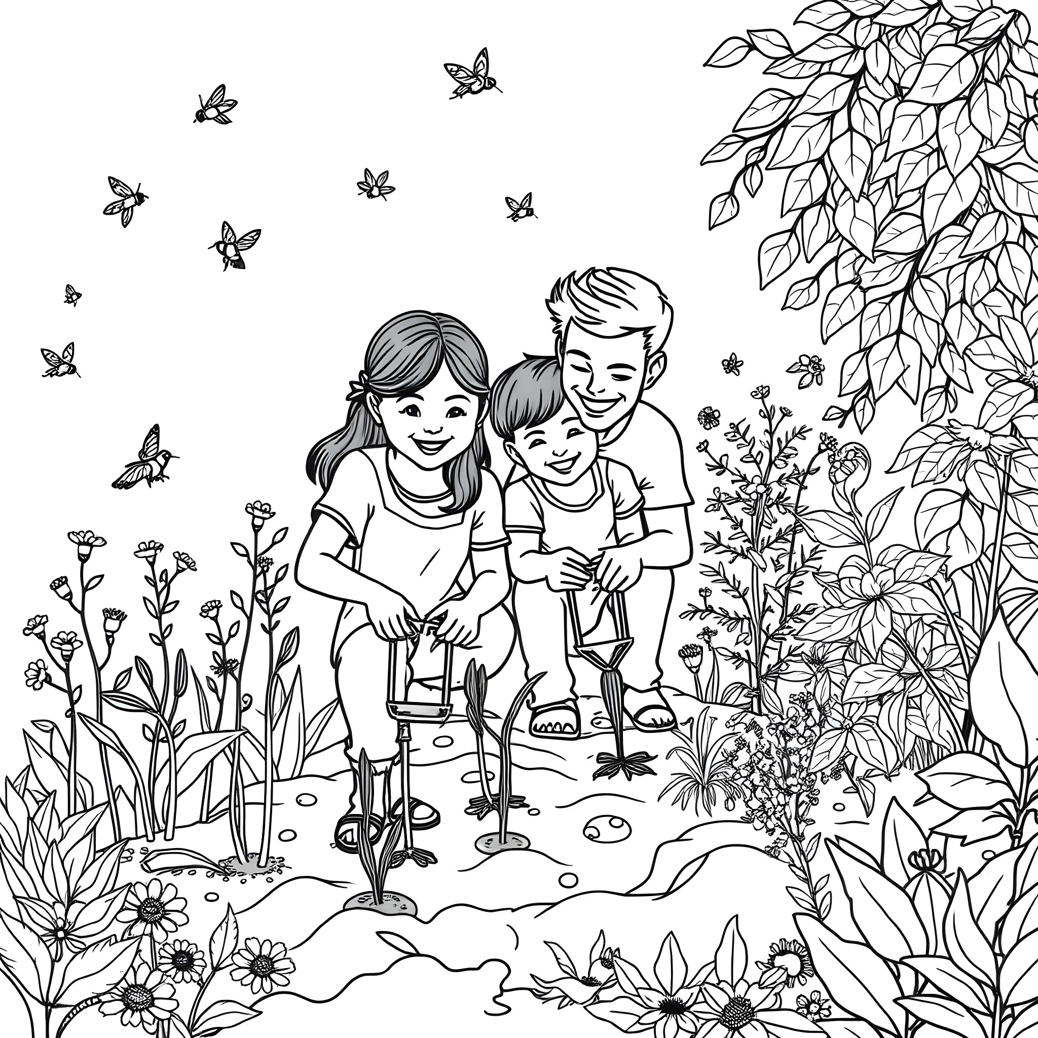 254 Best Family Coloring Pages (Free Printable PDFs)