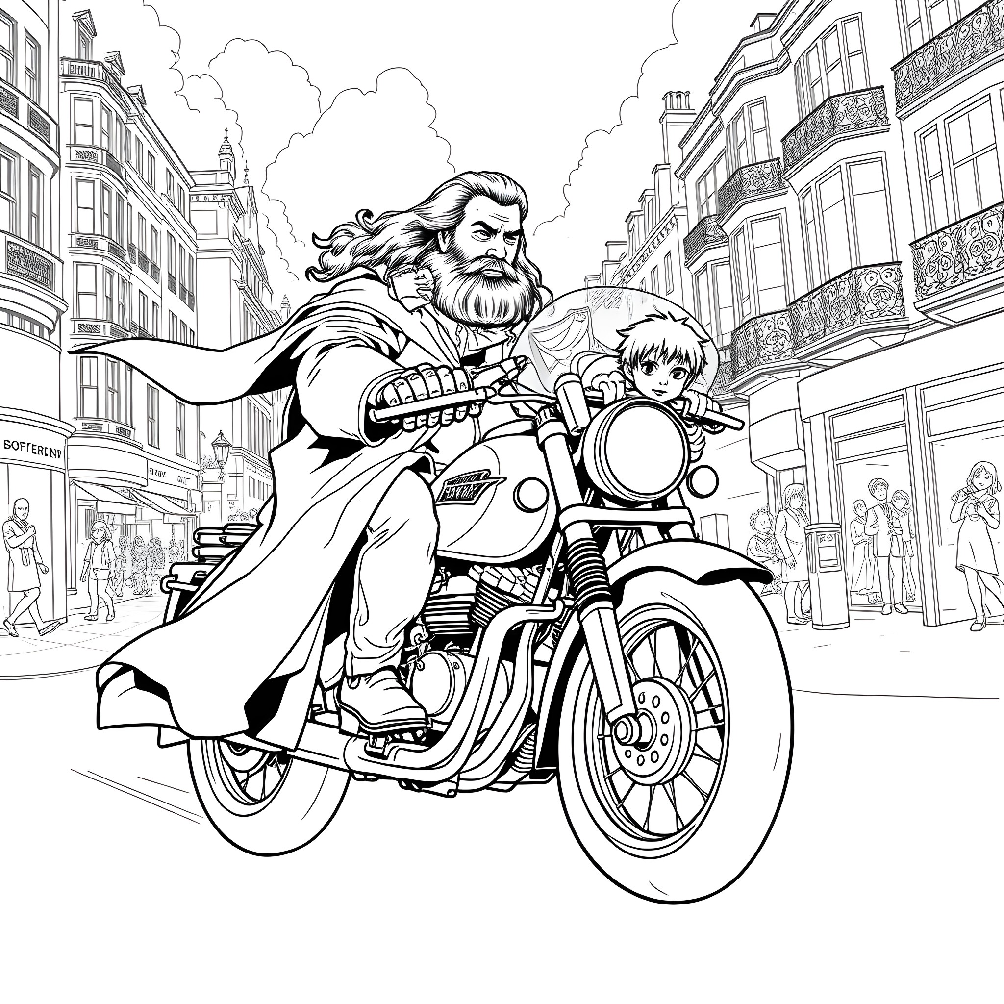 Best Hagrid Coloring Pages (Free Printable PDF)