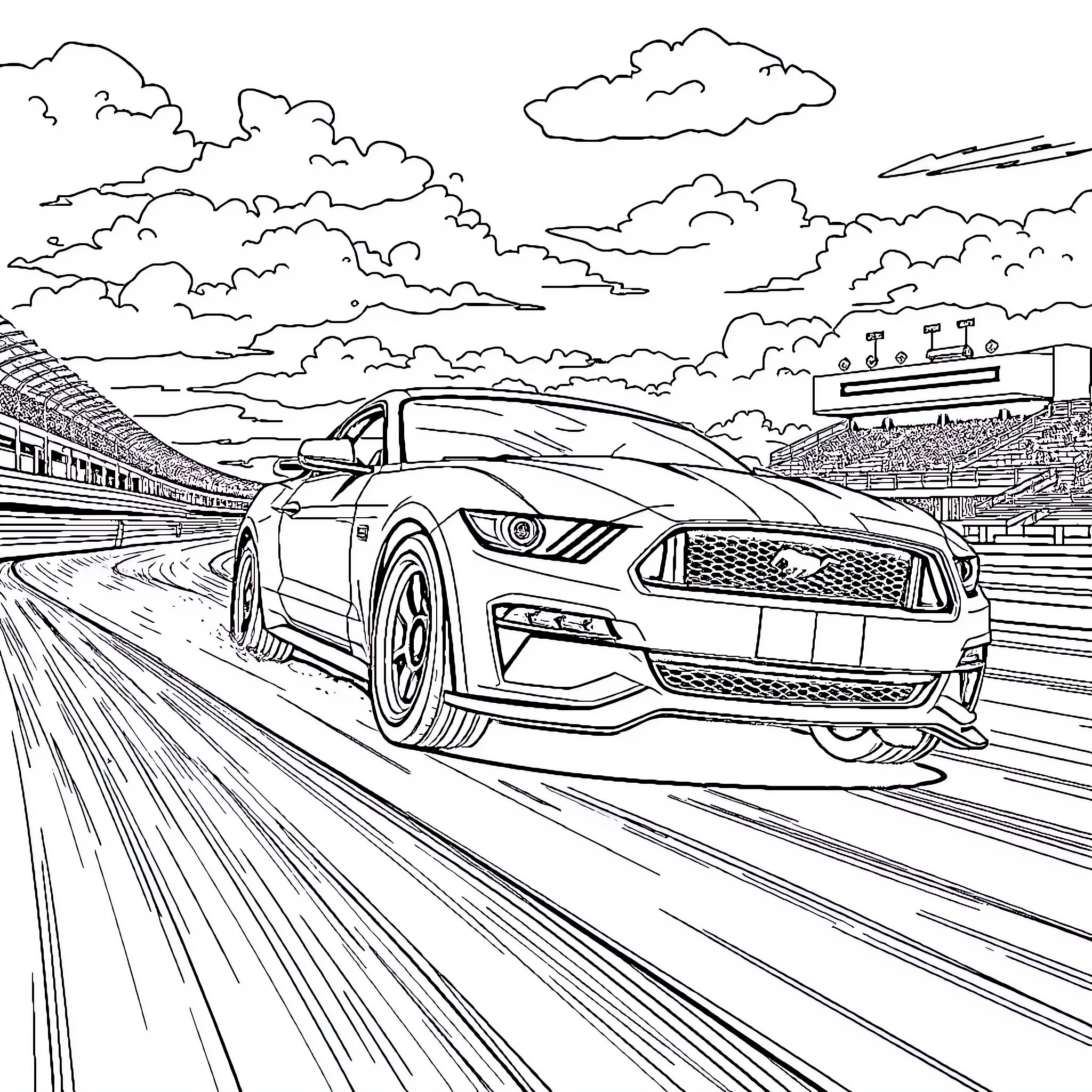 84 Best Mustang Coloring Pages (Free Printable PDFs)