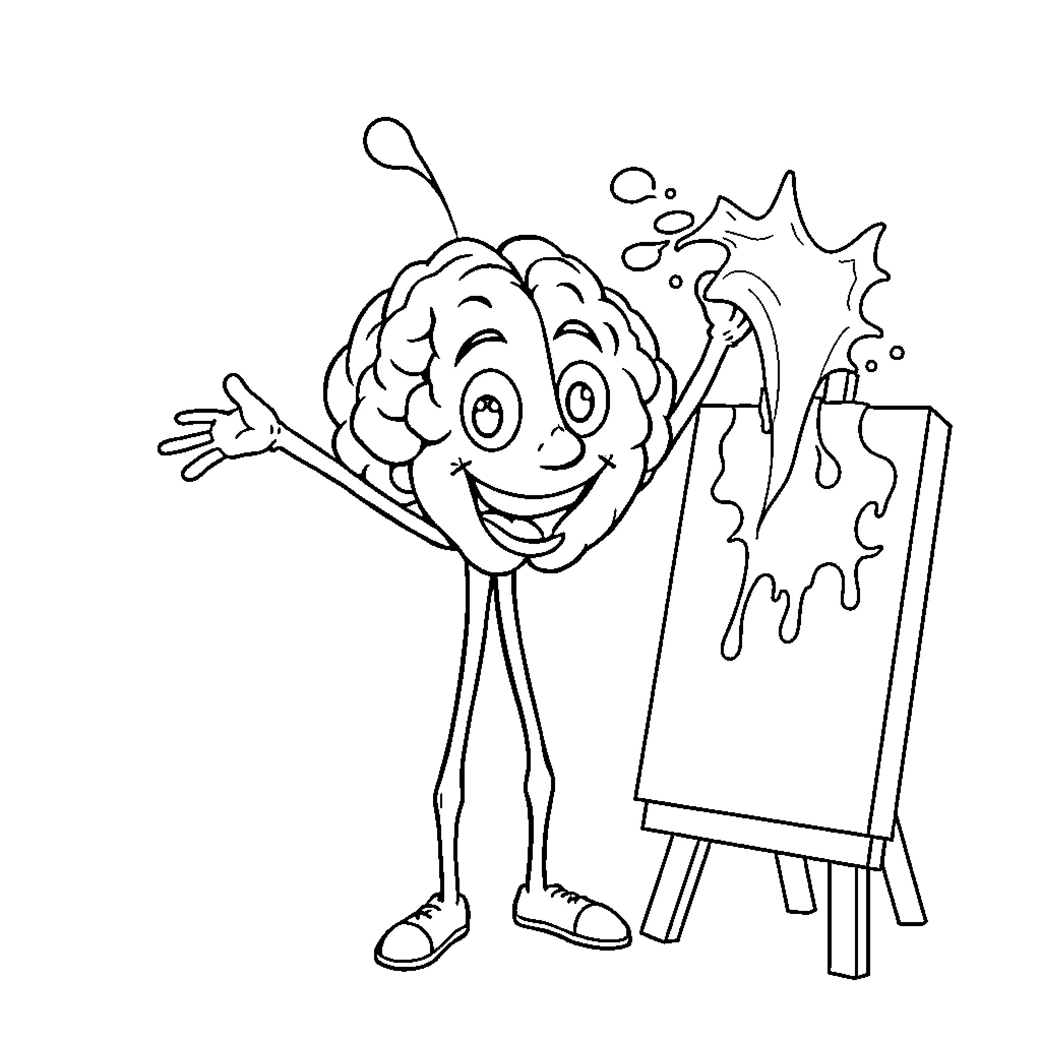 Best Brain Coloring Pages (Free Printable PDF)
